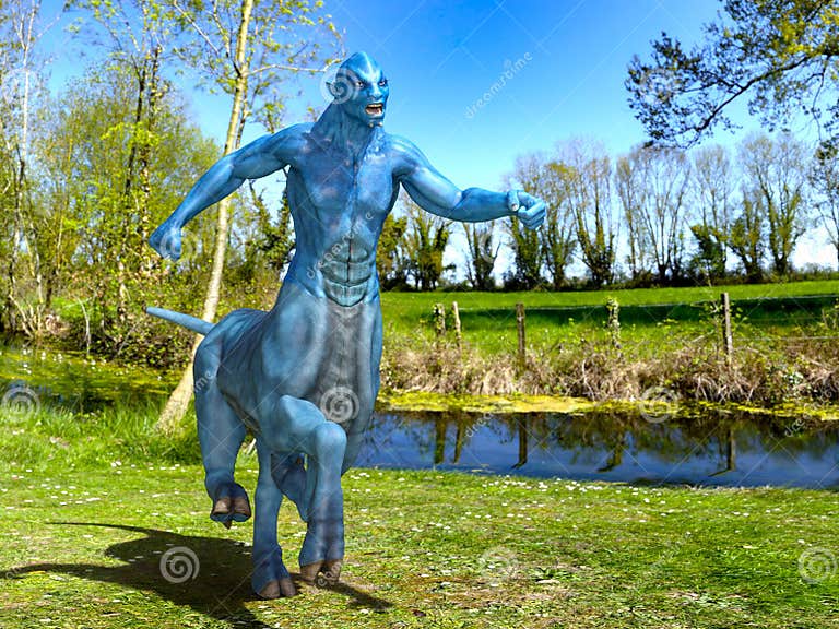 Centaurus 库存图片. 图片 包括有 神仙, 天空, 春天, 森林, 休闲, 公园, 雕象, 草甸 - 94351889