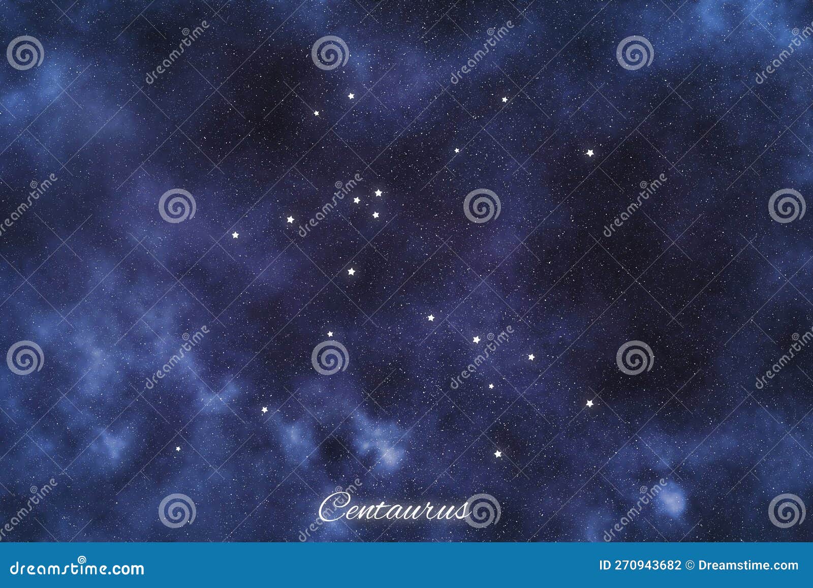 Centaurus Star Constellation, Night Sky, Cluster Of Stars, Deep Space ...