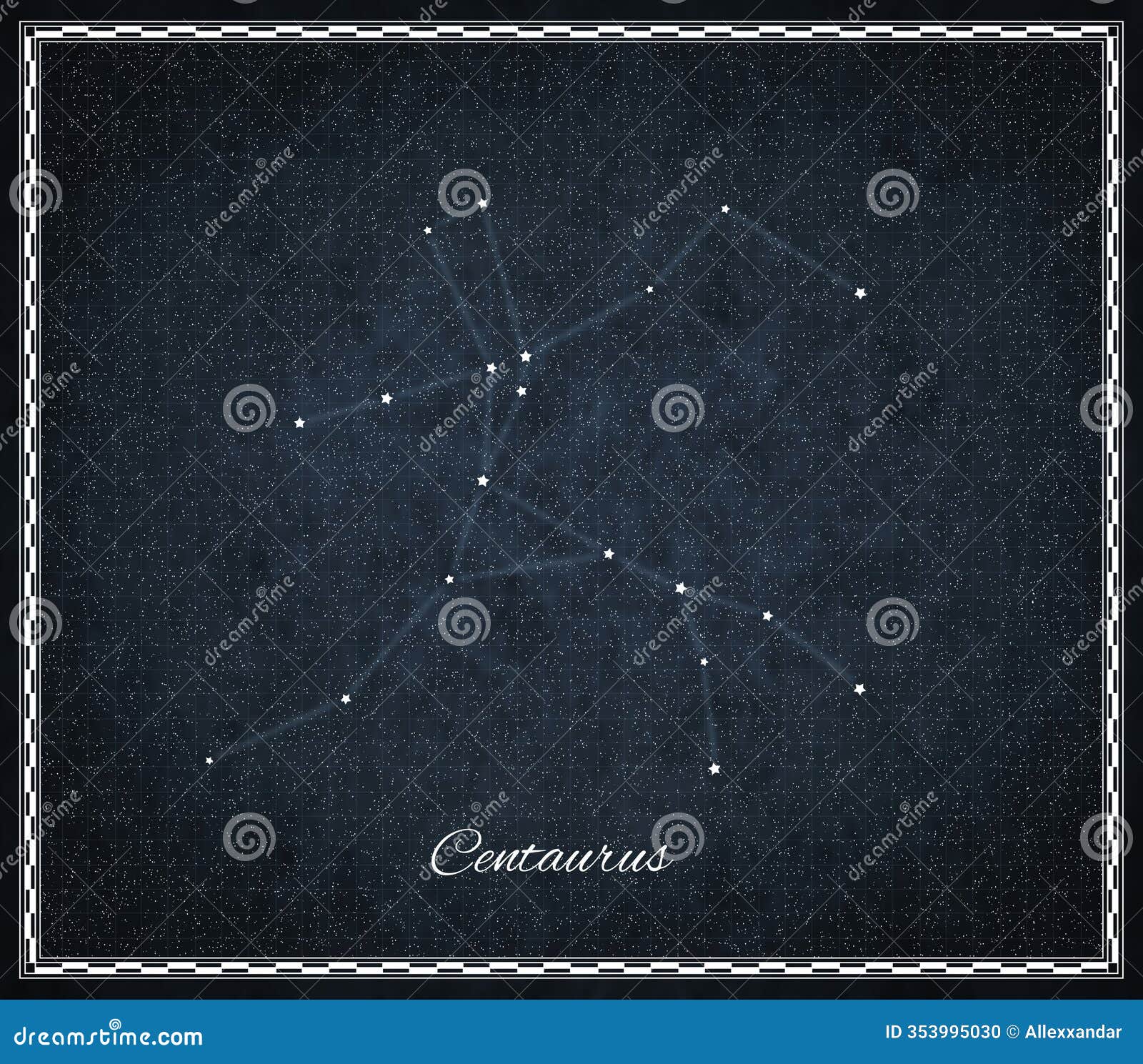 Centaurus Star Constellation Stock Photography | CartoonDealer.com ...