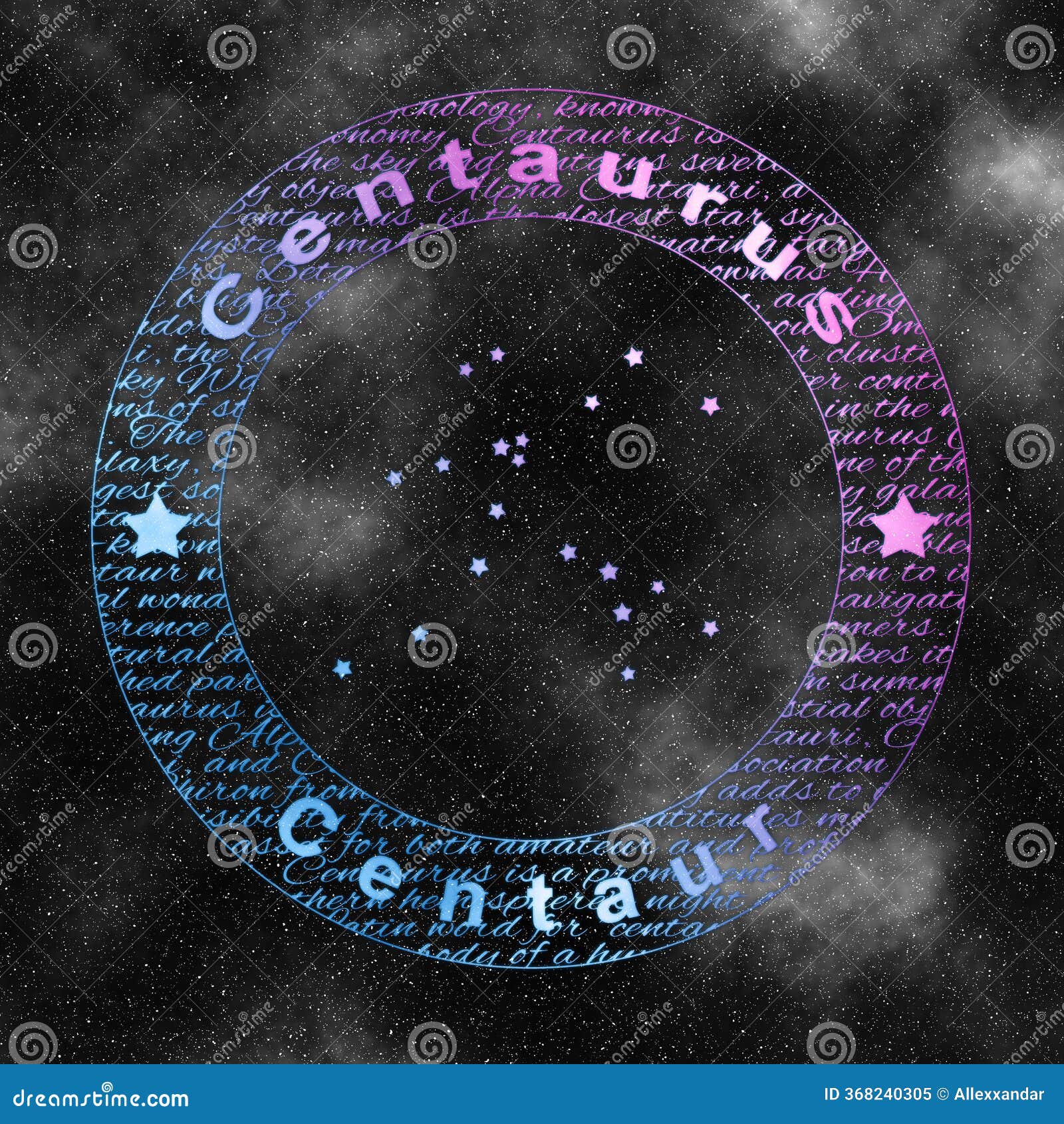 Centaurus Constellation 3d Symbol. Constellation Icon In Isometric ...
