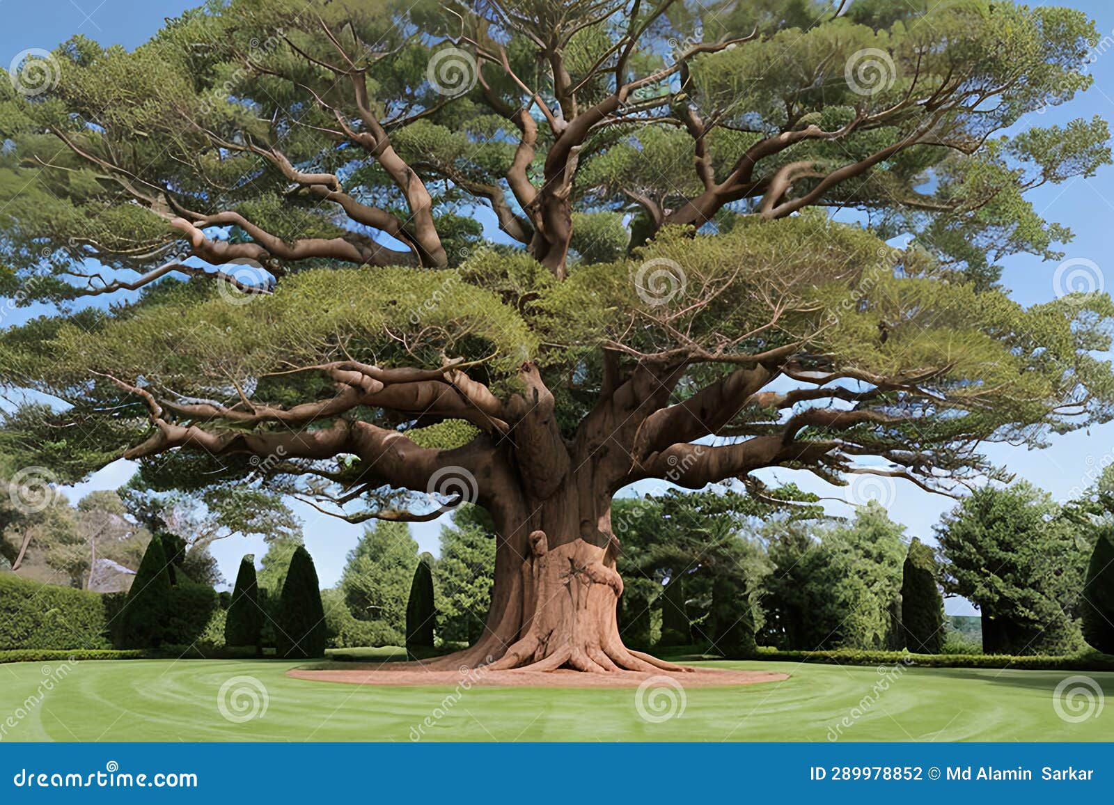 Centenarian Tree stock photo. Image of ancient, jungle - 289978852