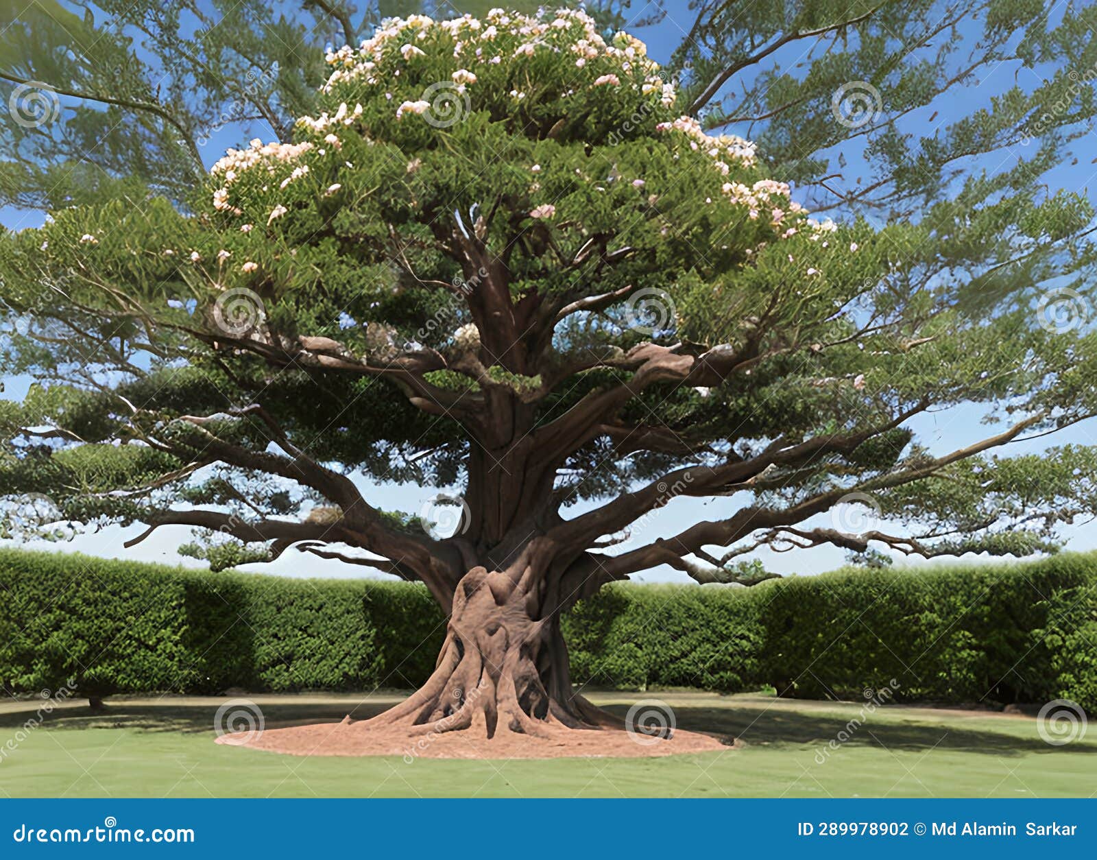 Centenarian Tree stock photo. Image of dirt, garden - 289978902