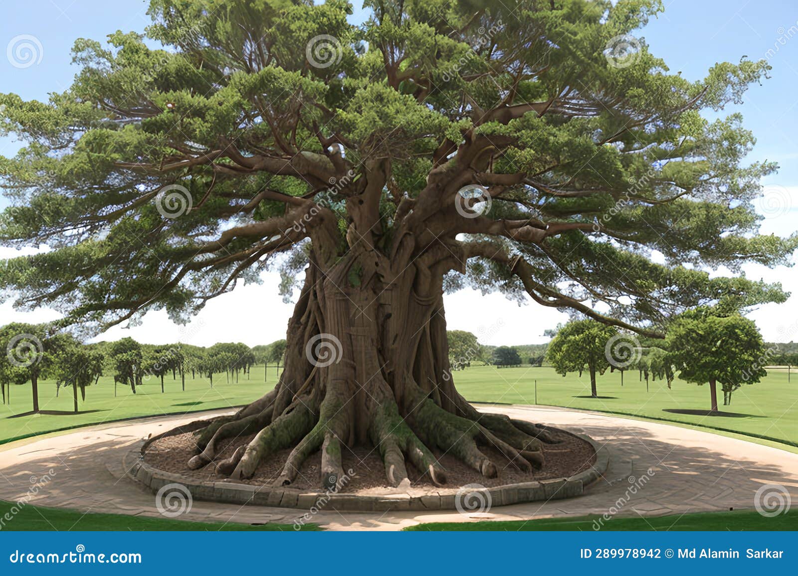 Centenarian Tree stock photo. Image of fresh, dirt, ground - 289978942