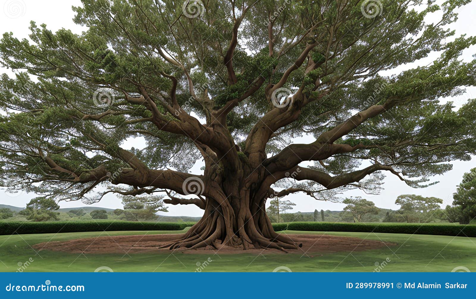 Centenarian Tree stock image. Image of ancient, plant - 289978991