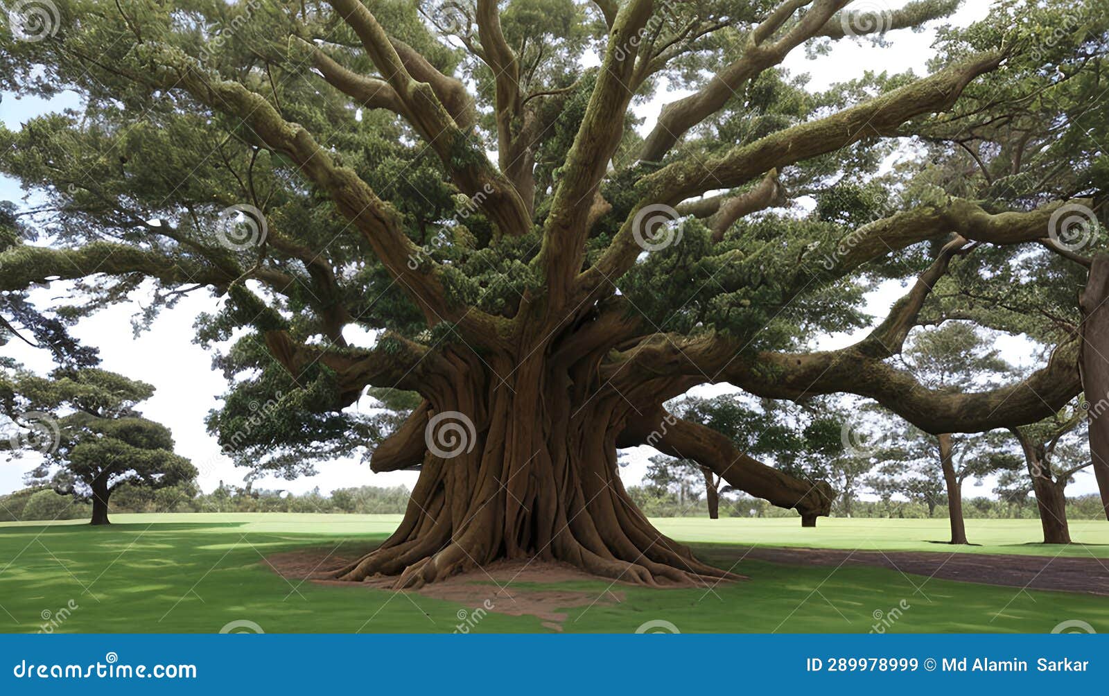Centenarian Tree stock image. Image of aged, environment - 289978999