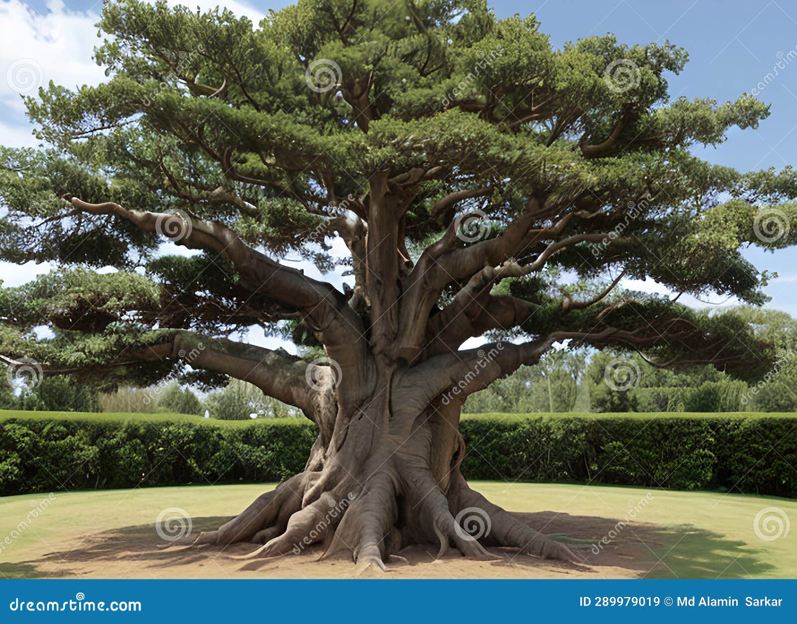 Centenarian Tree stock image. Image of light, autumn - 289979019