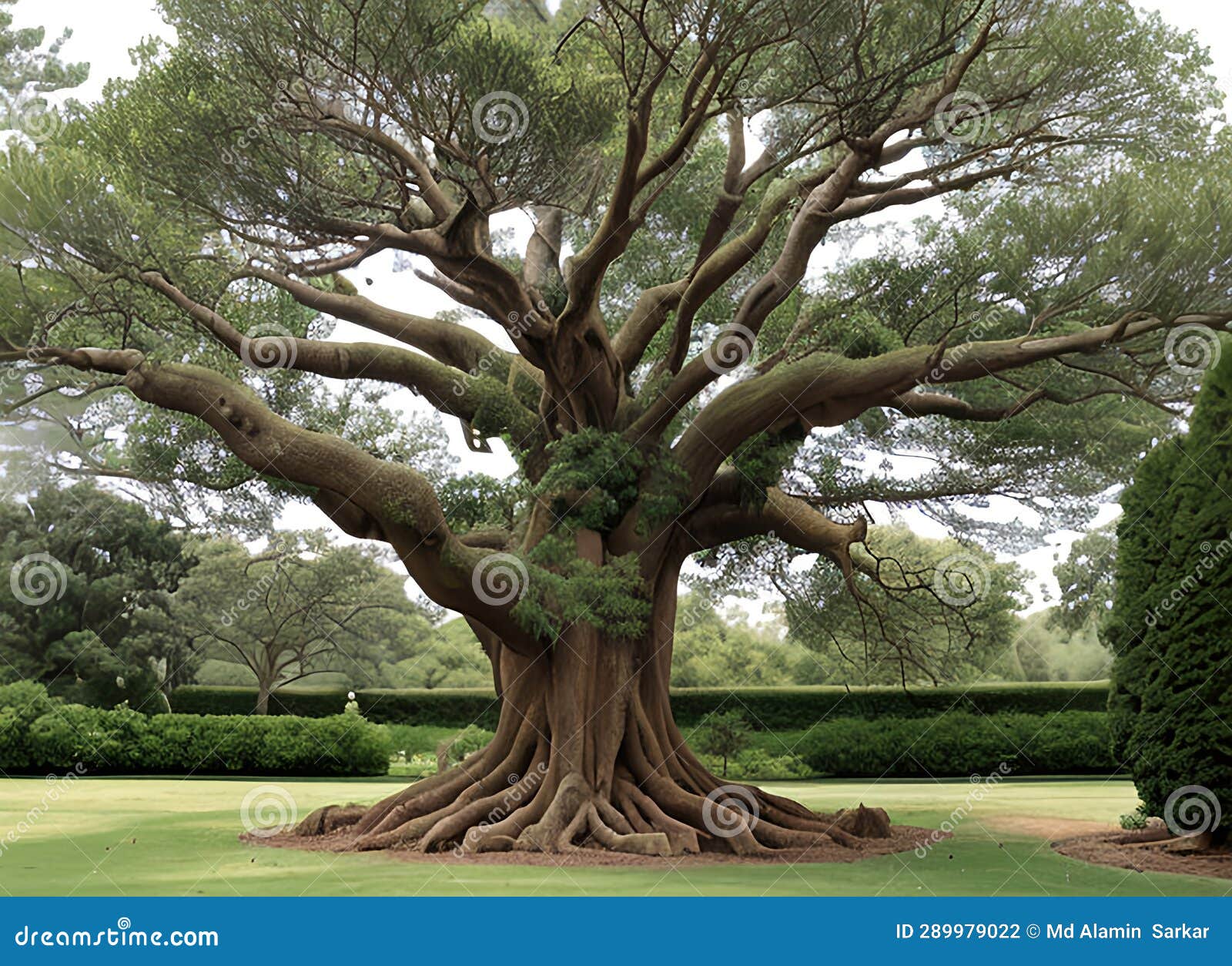 Centenarian Tree stock photo. Image of bark, branch - 289979022