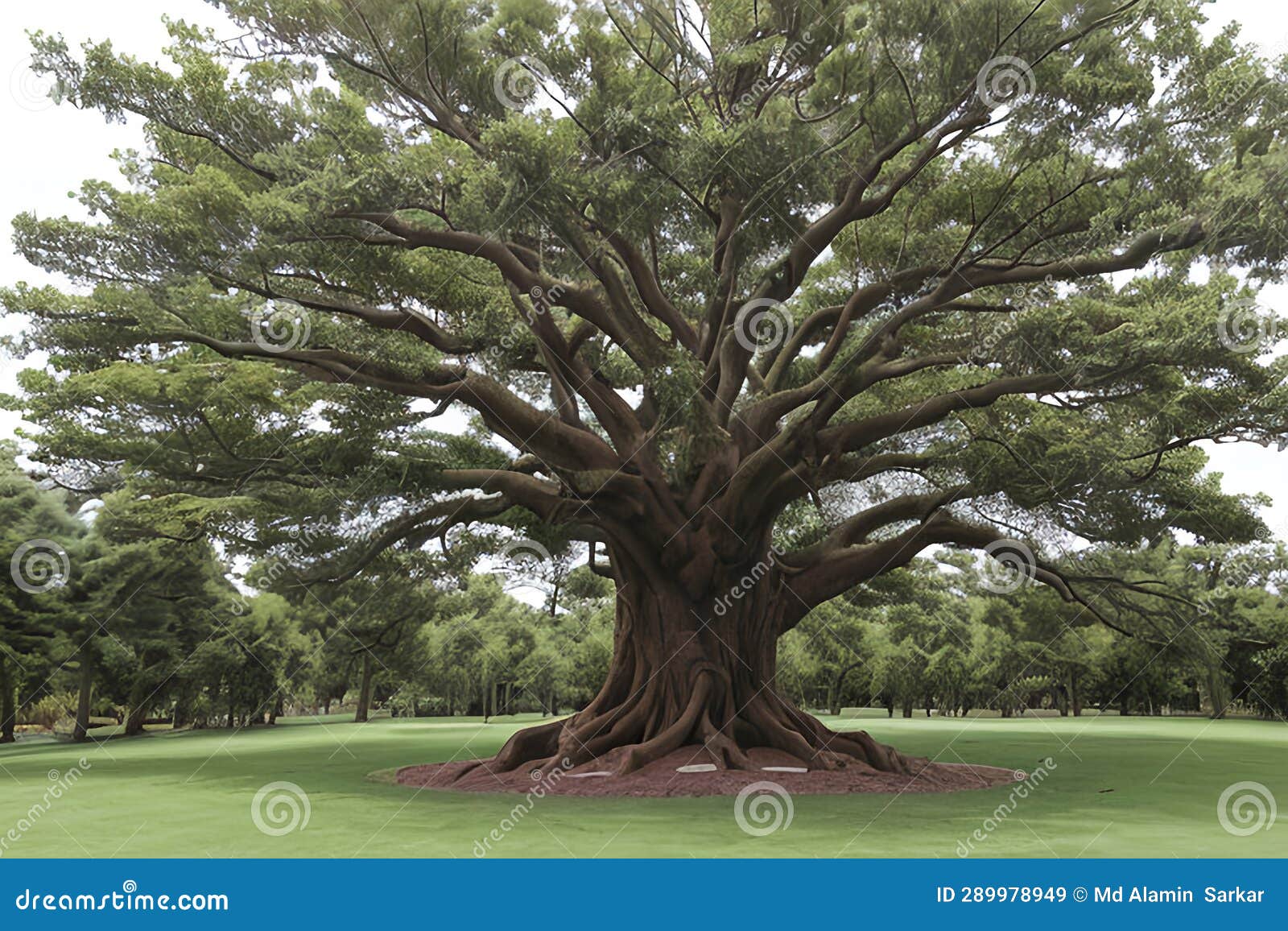 Centenarian Tree stock image. Image of environment, bark - 289978949