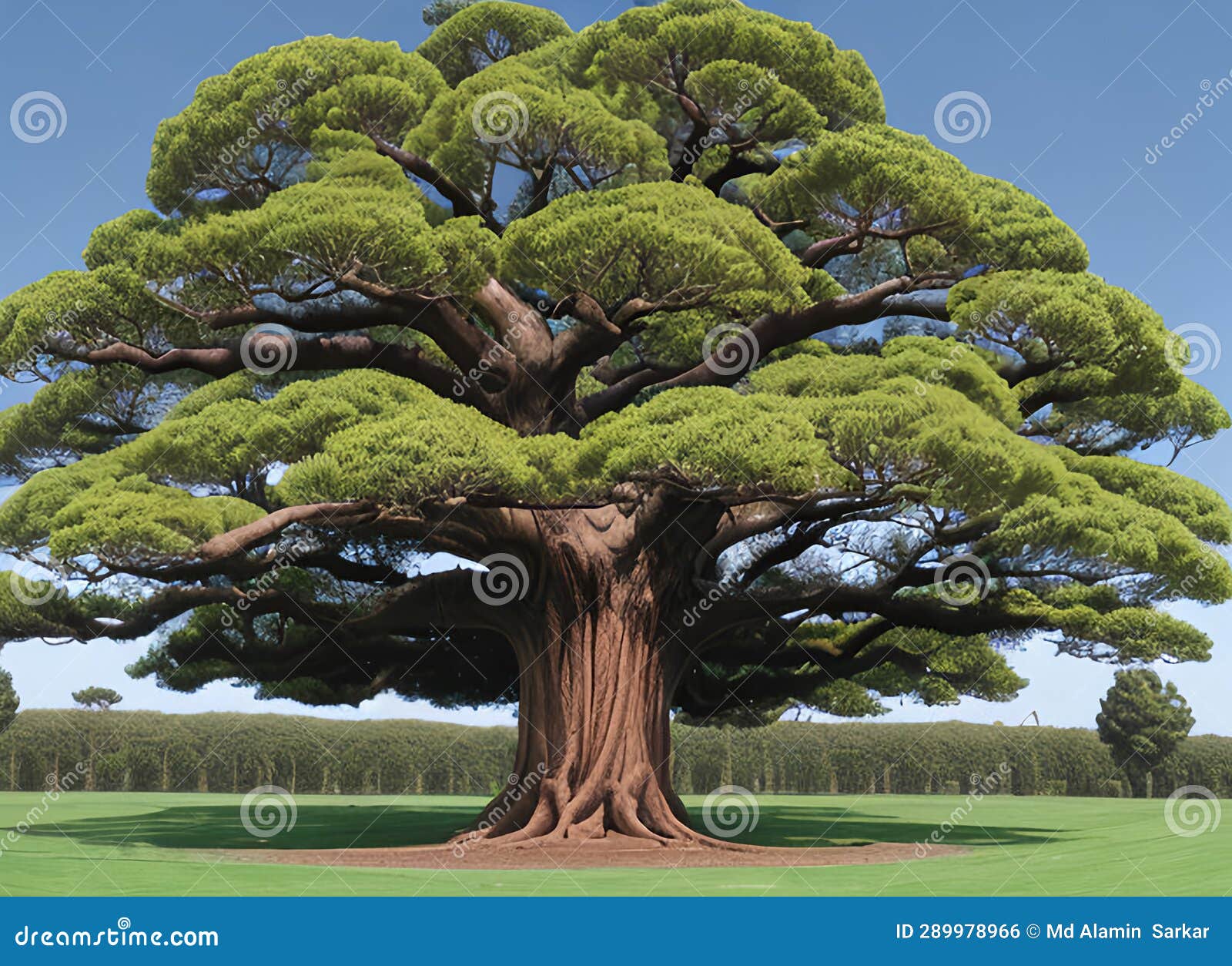 Centenarian Tree stock photo. Image of green, park, forest - 289978966