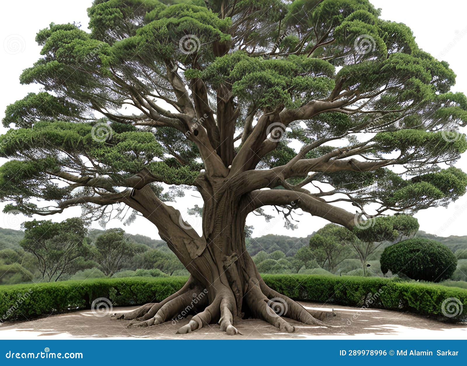 Centenarian Tree stock photo. Image of evergreen, color - 289978996