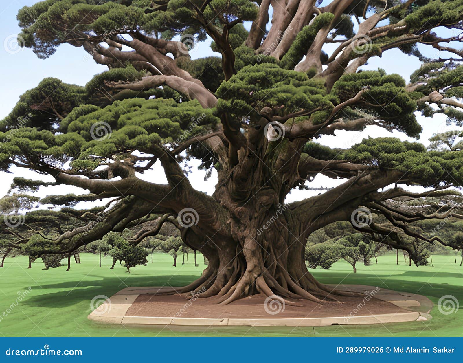 Centenarian Tree stock photo. Image of autumn, jungle - 289979026