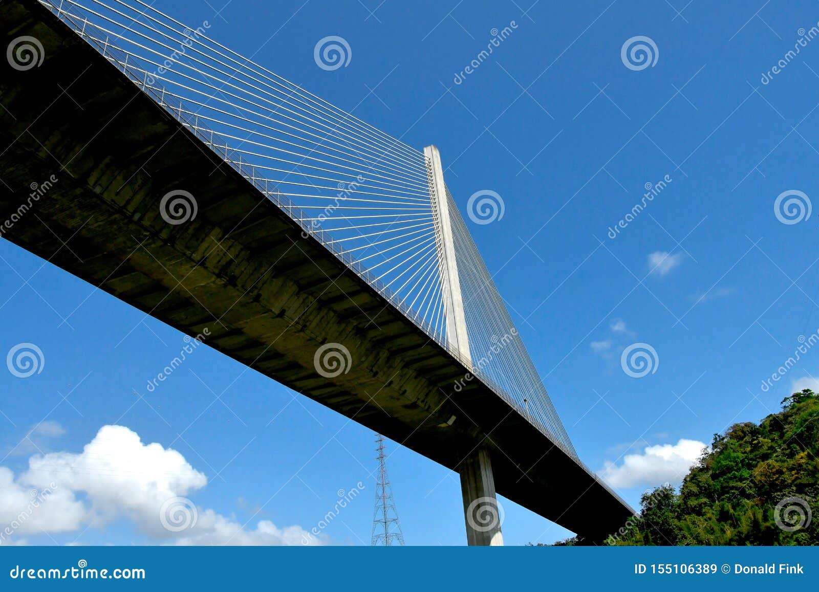 Centenario Bridge in Panama Stock Image - Image of canal, view: 155106389