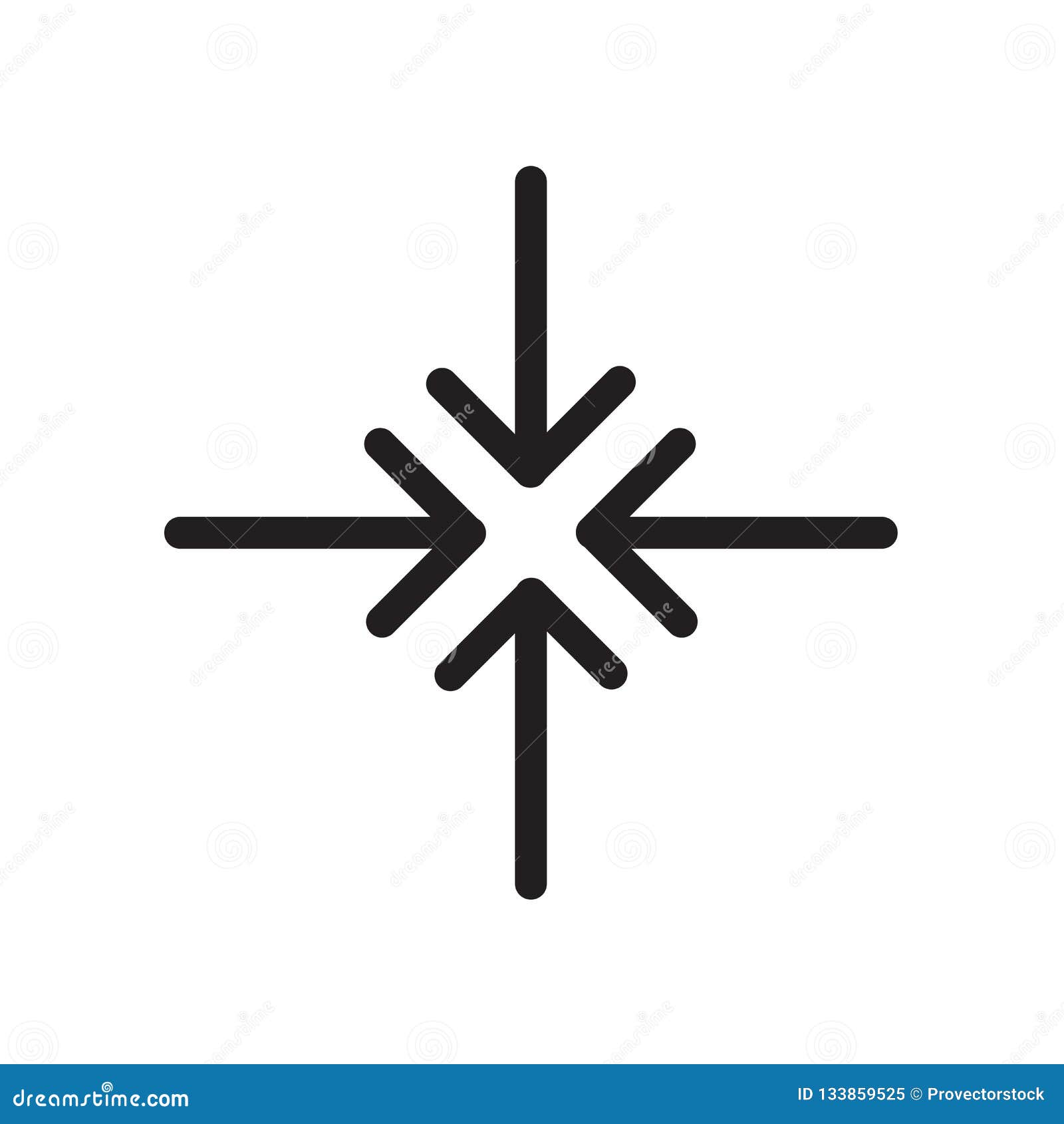 Center Align Vector Icon On White Background. Flat Vector Center Align ... Center Align Vector Icon On White Background. Flat Vector Center Align ...