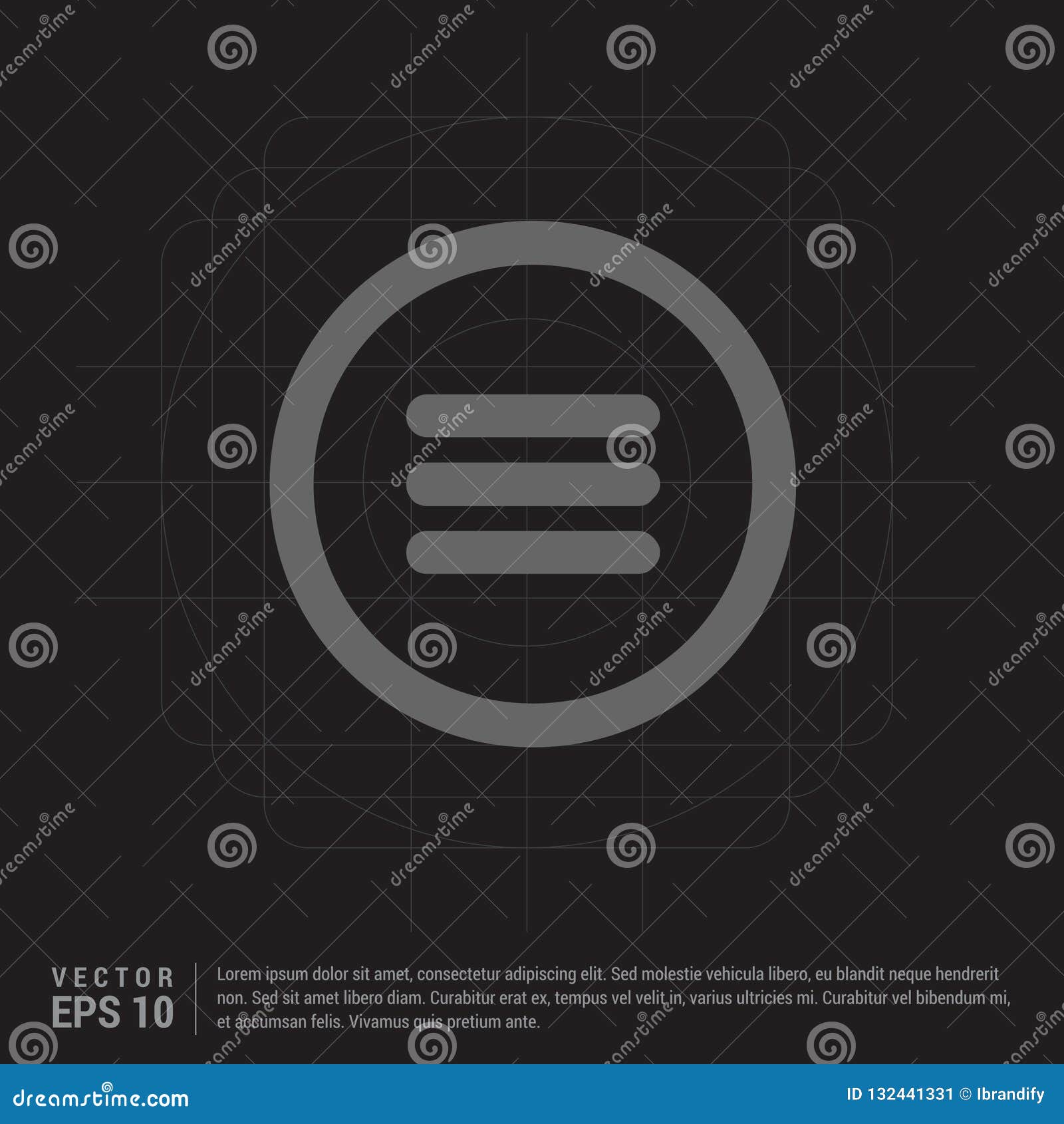 Center align text icon stock vector. Illustration of align - 132441331 Center align text icon stock vector. Illustration of align - 132441331