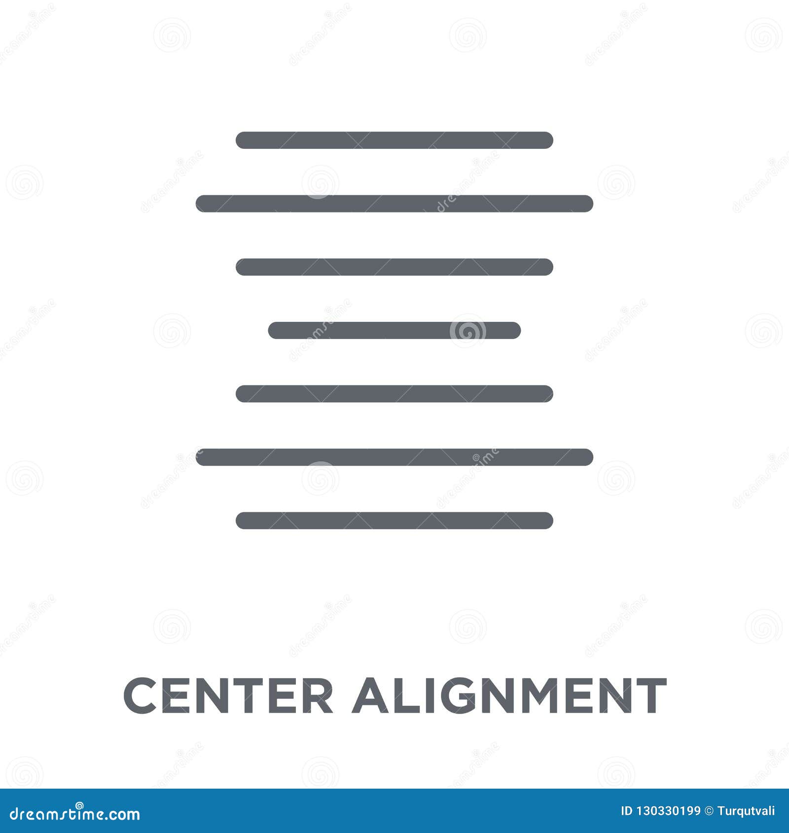 Center Alignment Icon Vector From Text Editor Concept. Thin Line ... Center Alignment Icon Vector From Text Editor Concept. Thin Line ...