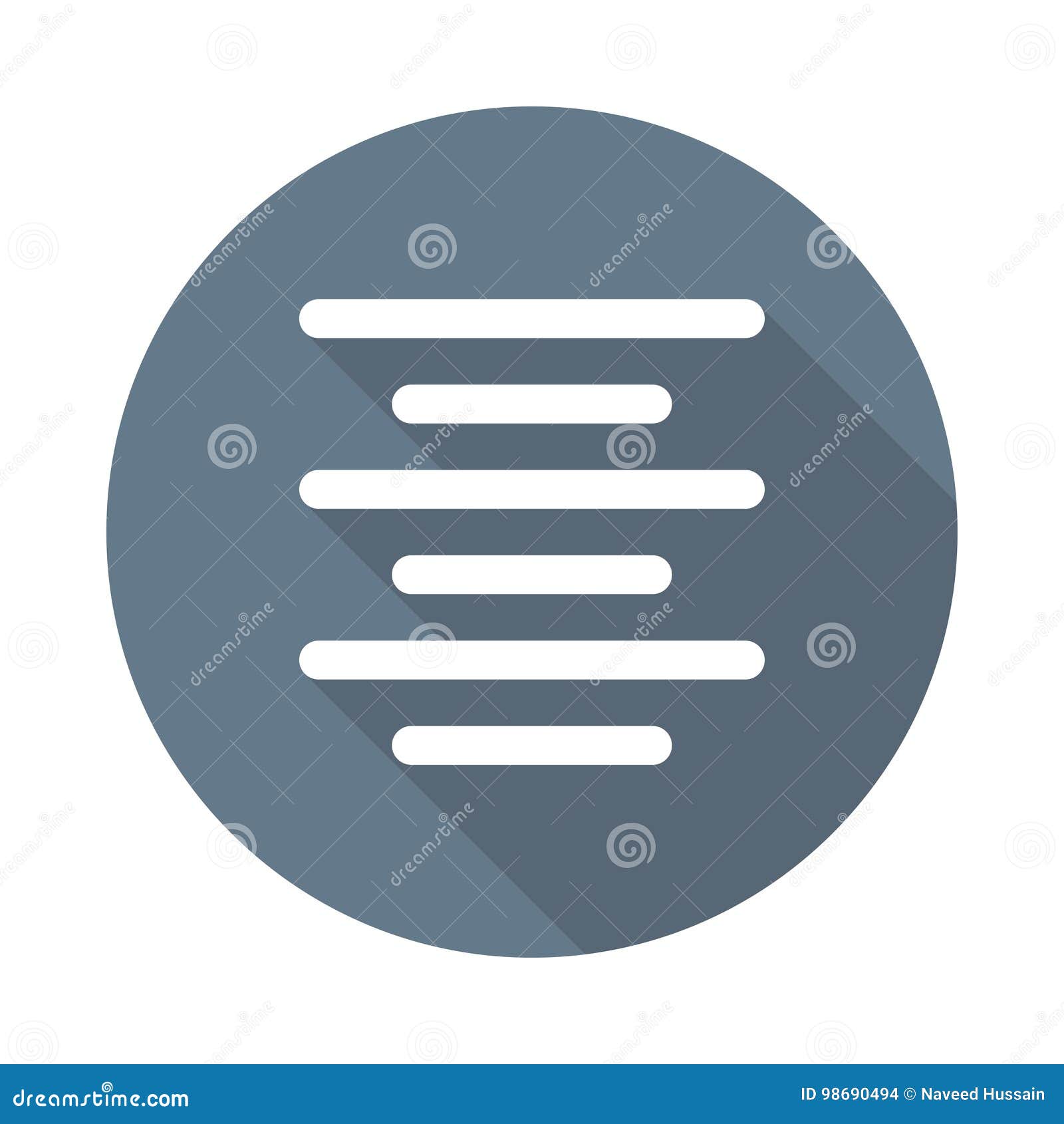 Center alignment icon stock illustration. Illustration of concept ...
