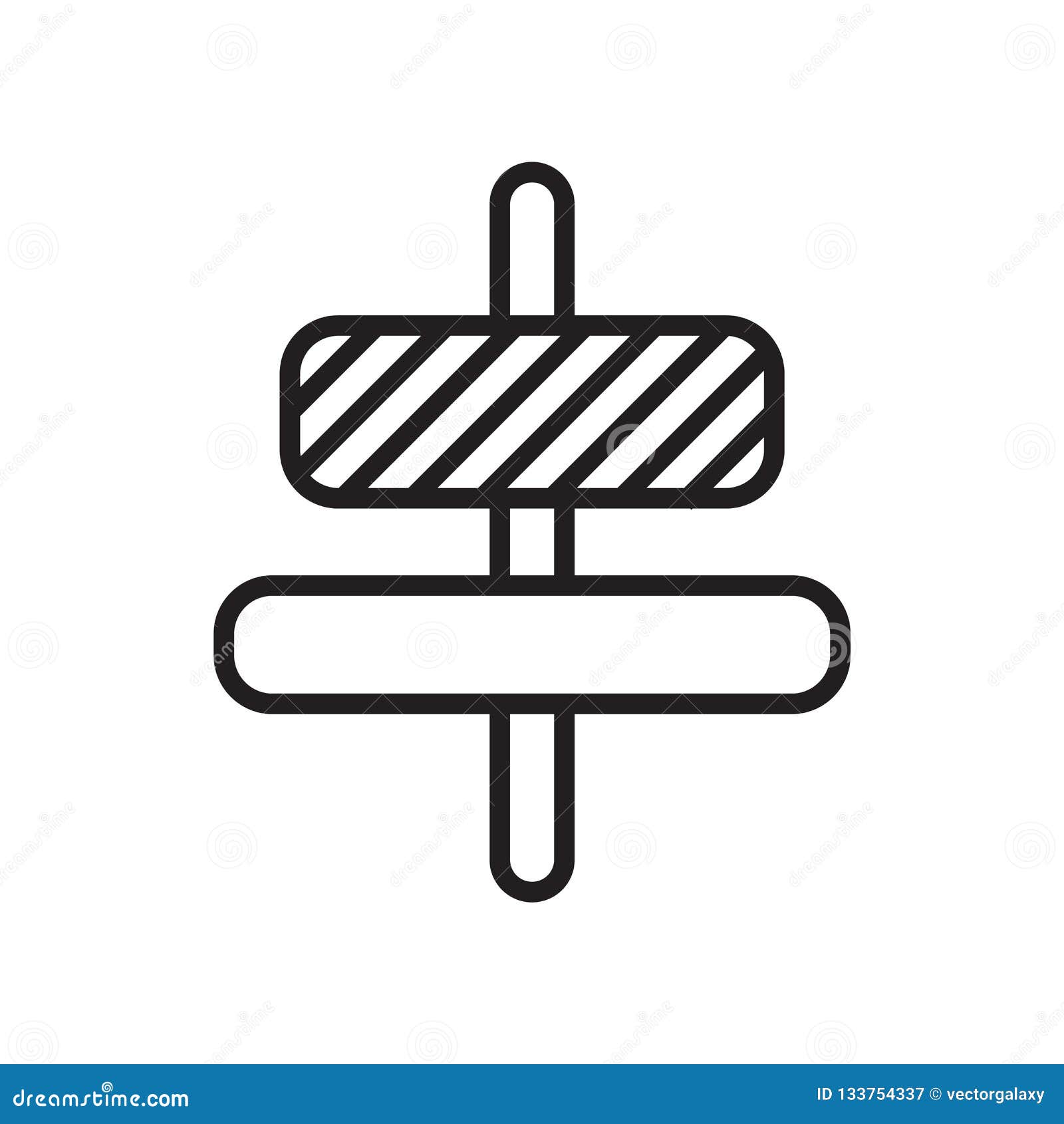 Center Alignment Icon Vector Sign and Symbol Isolated on White ... Center Alignment Icon Vector Sign and Symbol Isolated on White ...