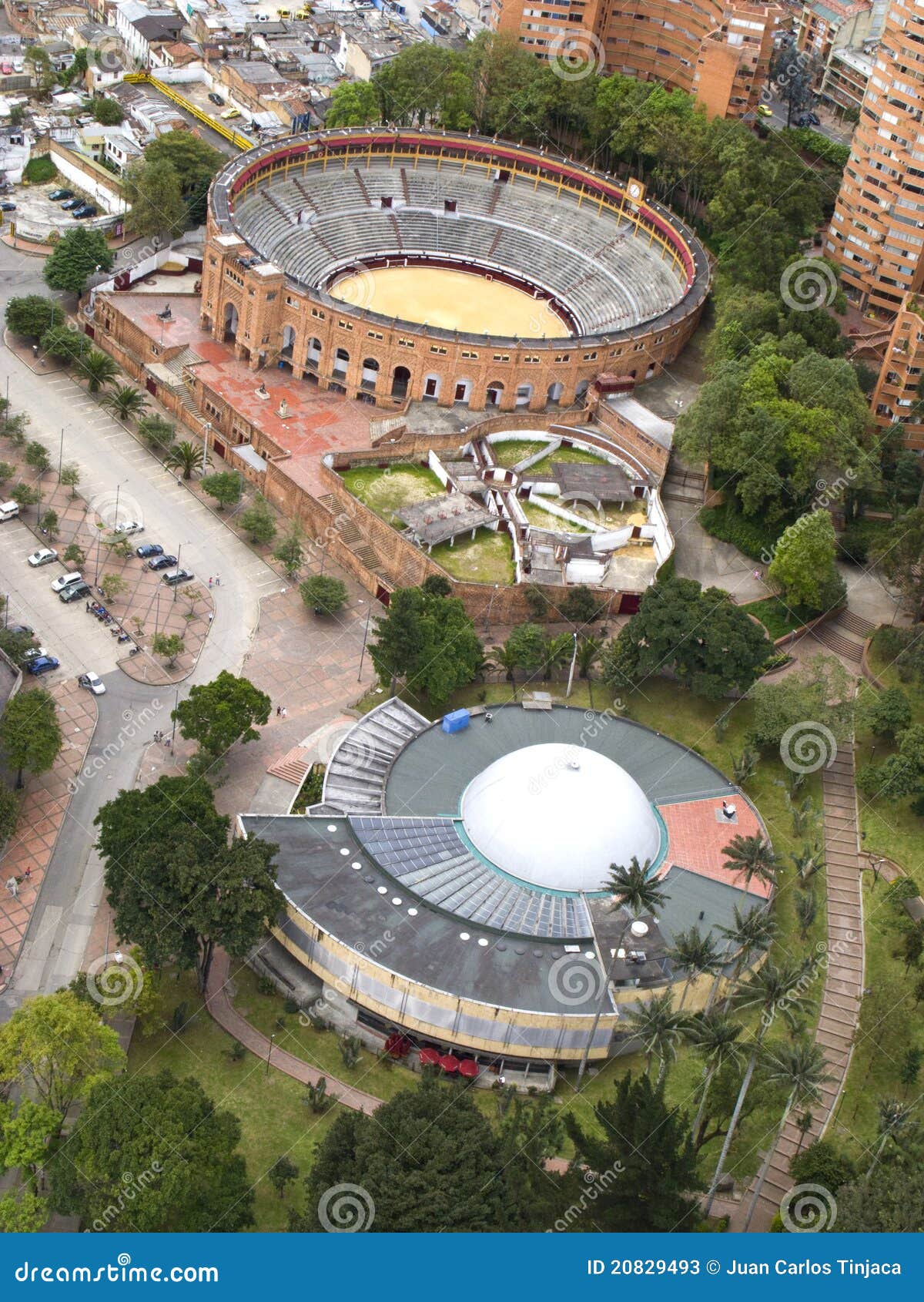 The center of Bogota stock image. Image of tradition - 20829493