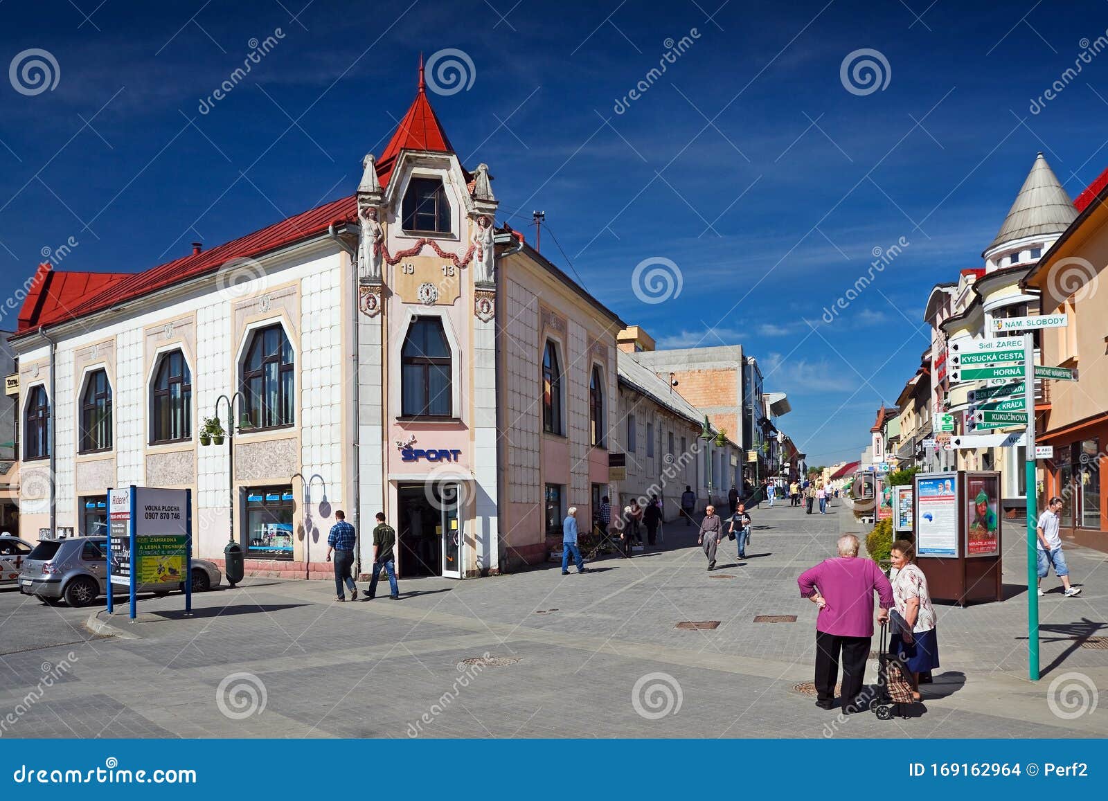 Center of Cadca editorial stock image. Image of cadca - 169162964