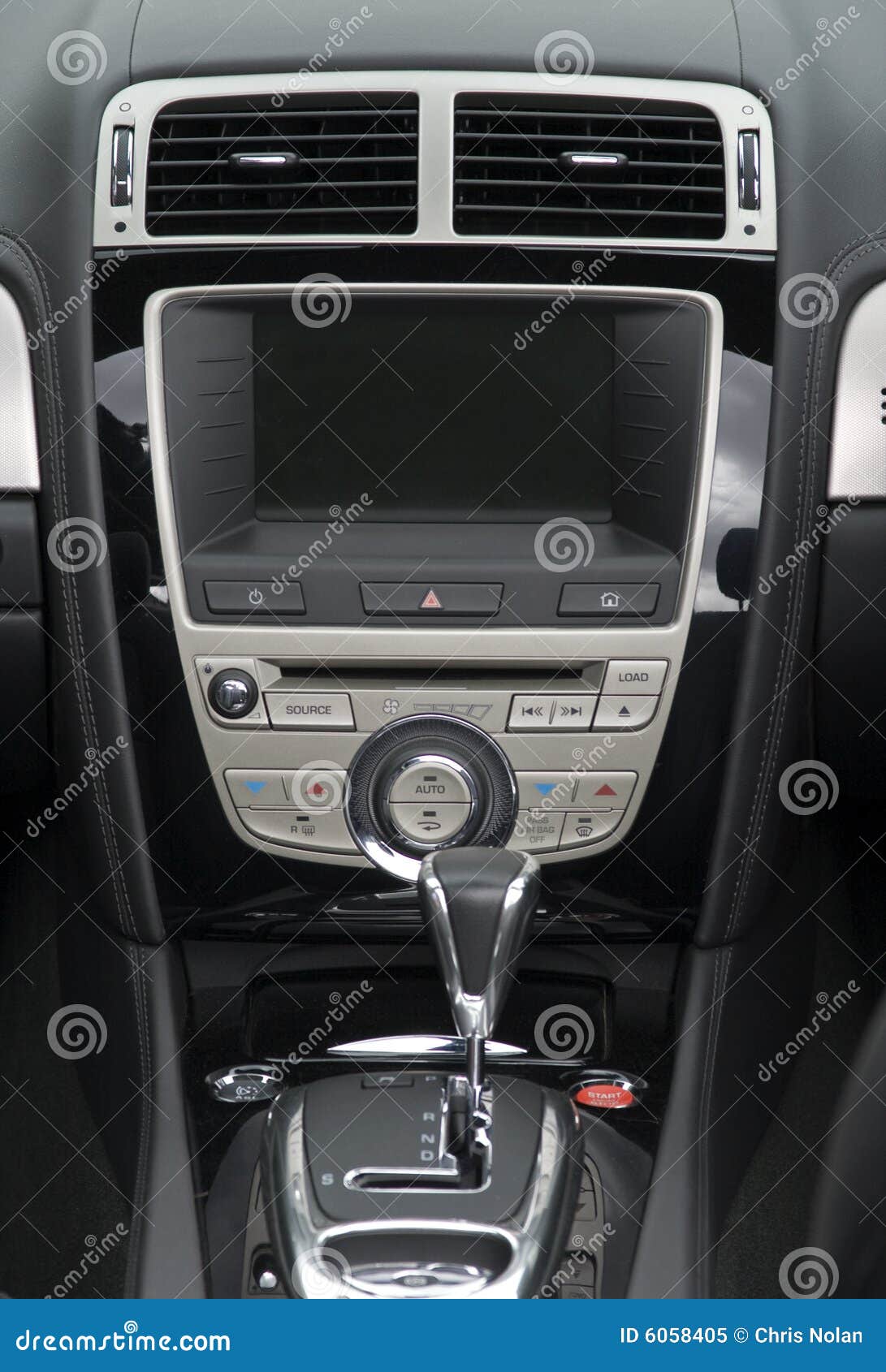 Center Console and Gear Stick Stock Image - Image of computer, satelite ...