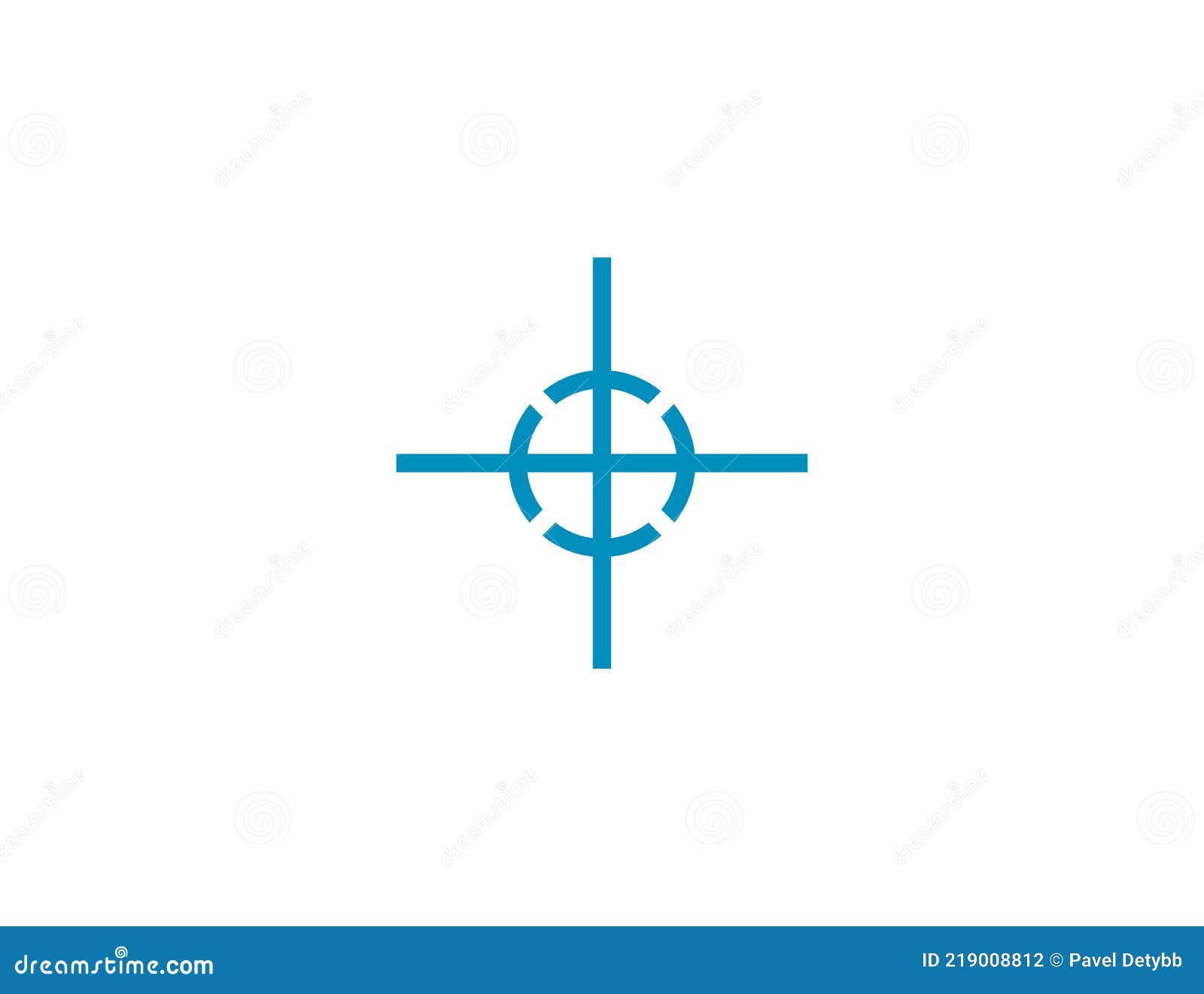 Center of Gravity Symbol, Icon. Vector Illustration Stock Vector ...
