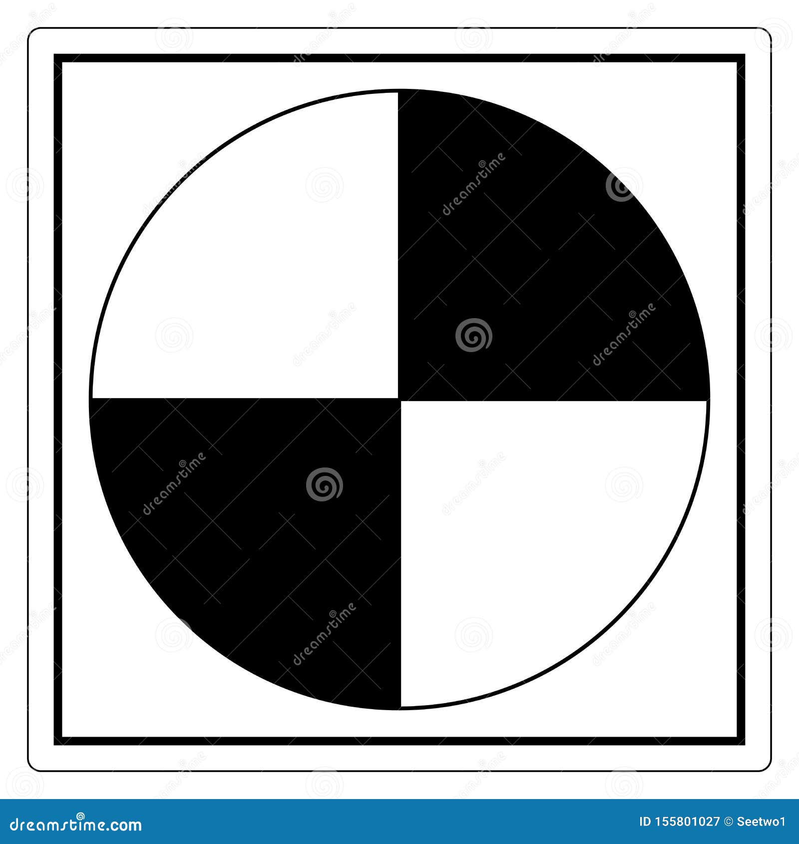 Center of Gravity Symbol Sign Isolate on White Background,Vector ...