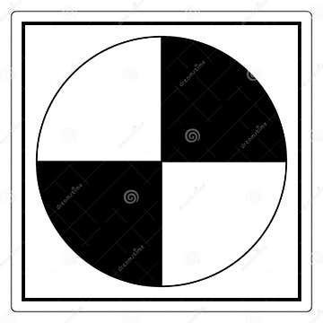 Center of Gravity Symbol Sign Isolate on White Background,Vector ...