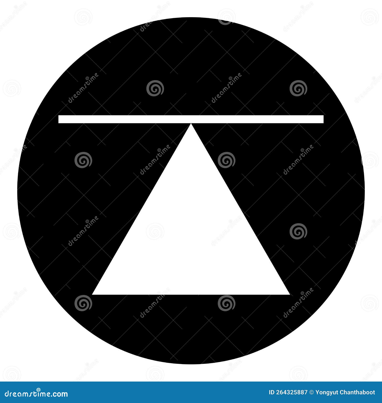 Center of Gravity Symbol Sign,Vector Illustration, Isolated on White ...