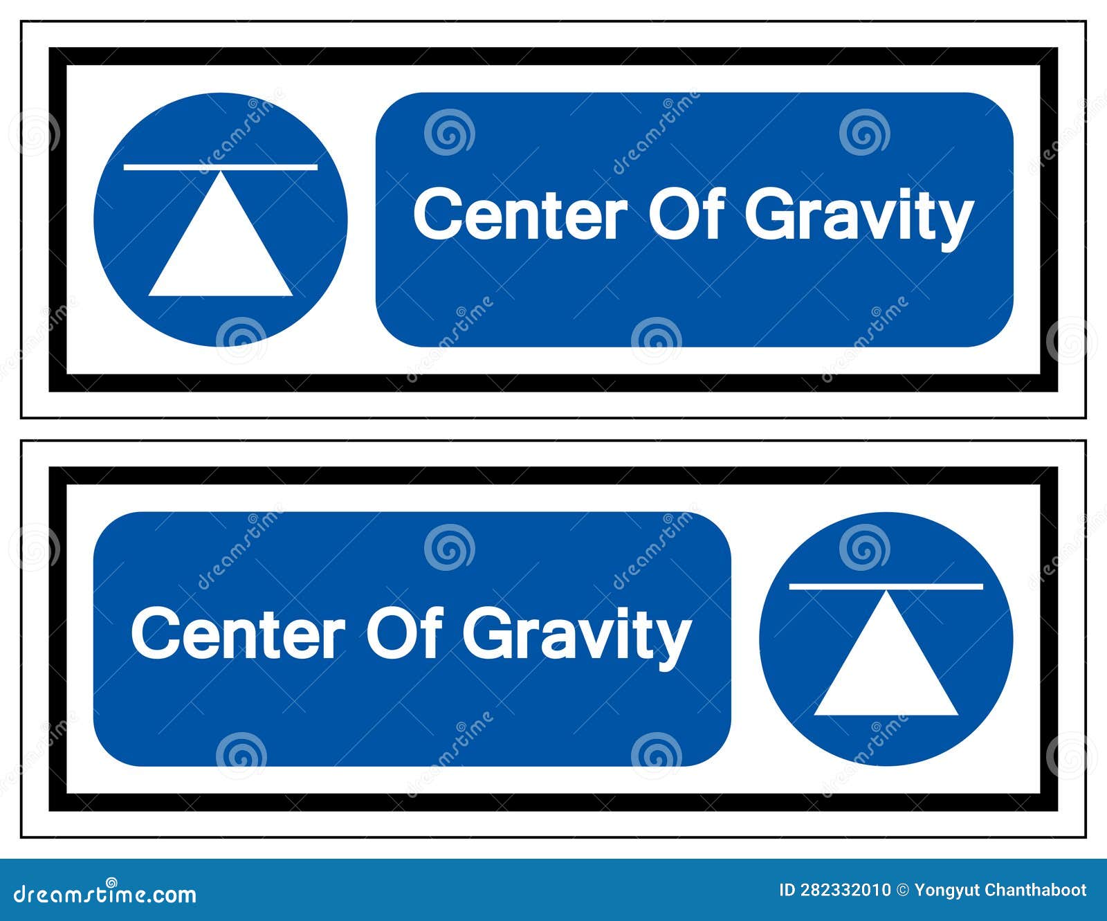 Center of Gravity Symbol Sign,Vector Illustration, Isolated on White ...