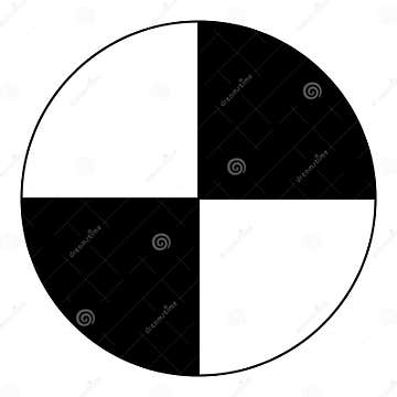 Center of Gravity Symbol Sign on White Background Stock Vector ...