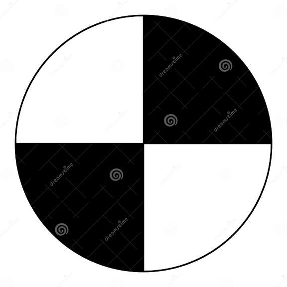 Center of Gravity Symbol Sign on White Background Stock Vector ...