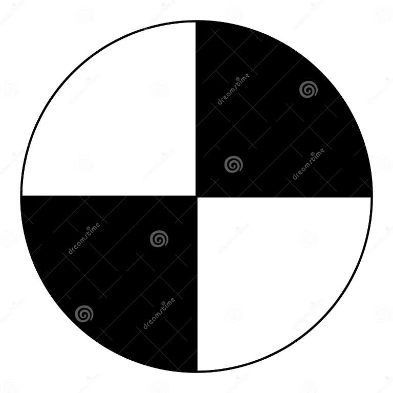 Center of Gravity Symbol Sign on White Background Stock Vector ...