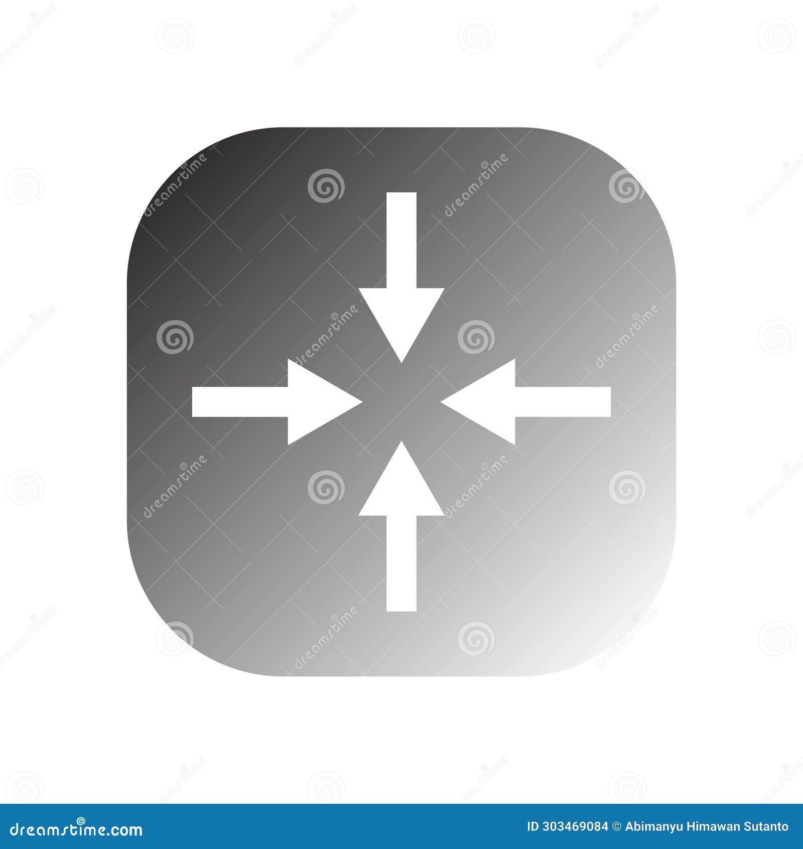 Center icon vector stock vector. Illustration of call - 303469084