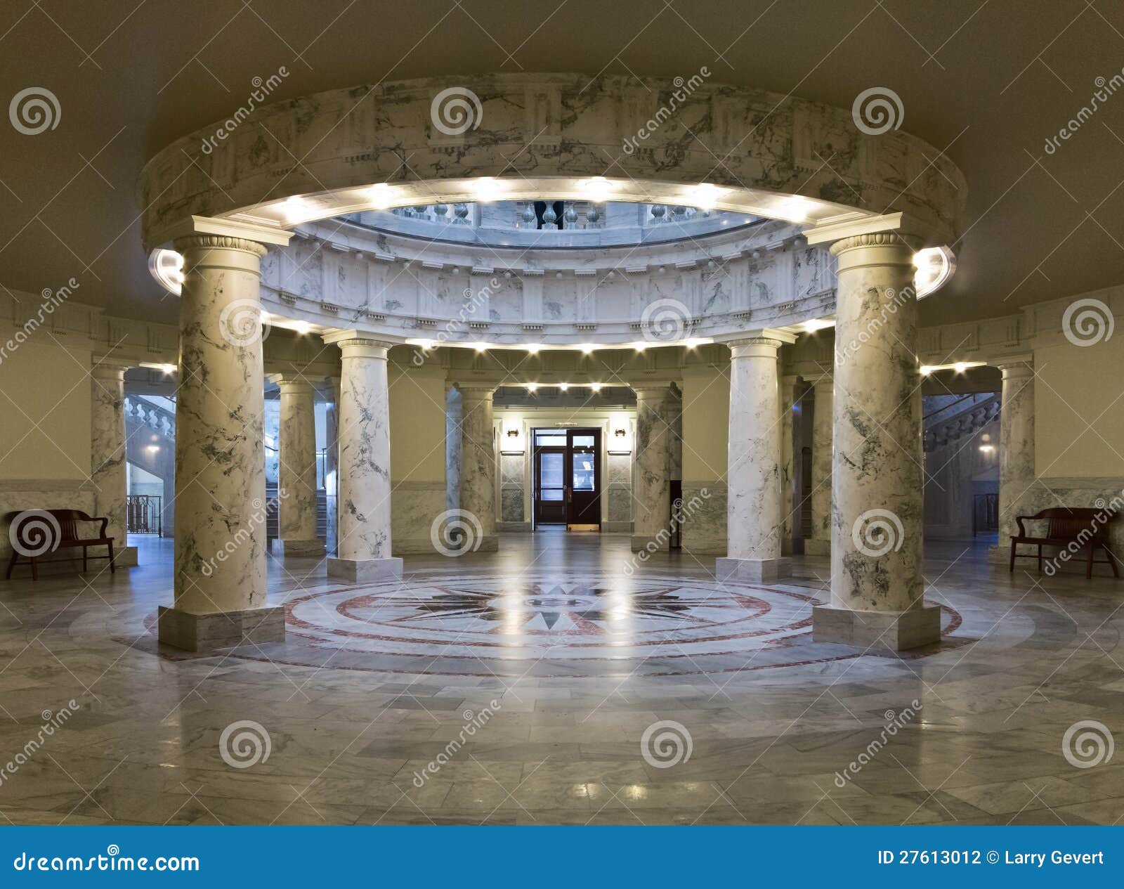 Center of the Idaho State Capitol Building Stock Photo - Image of boise ...