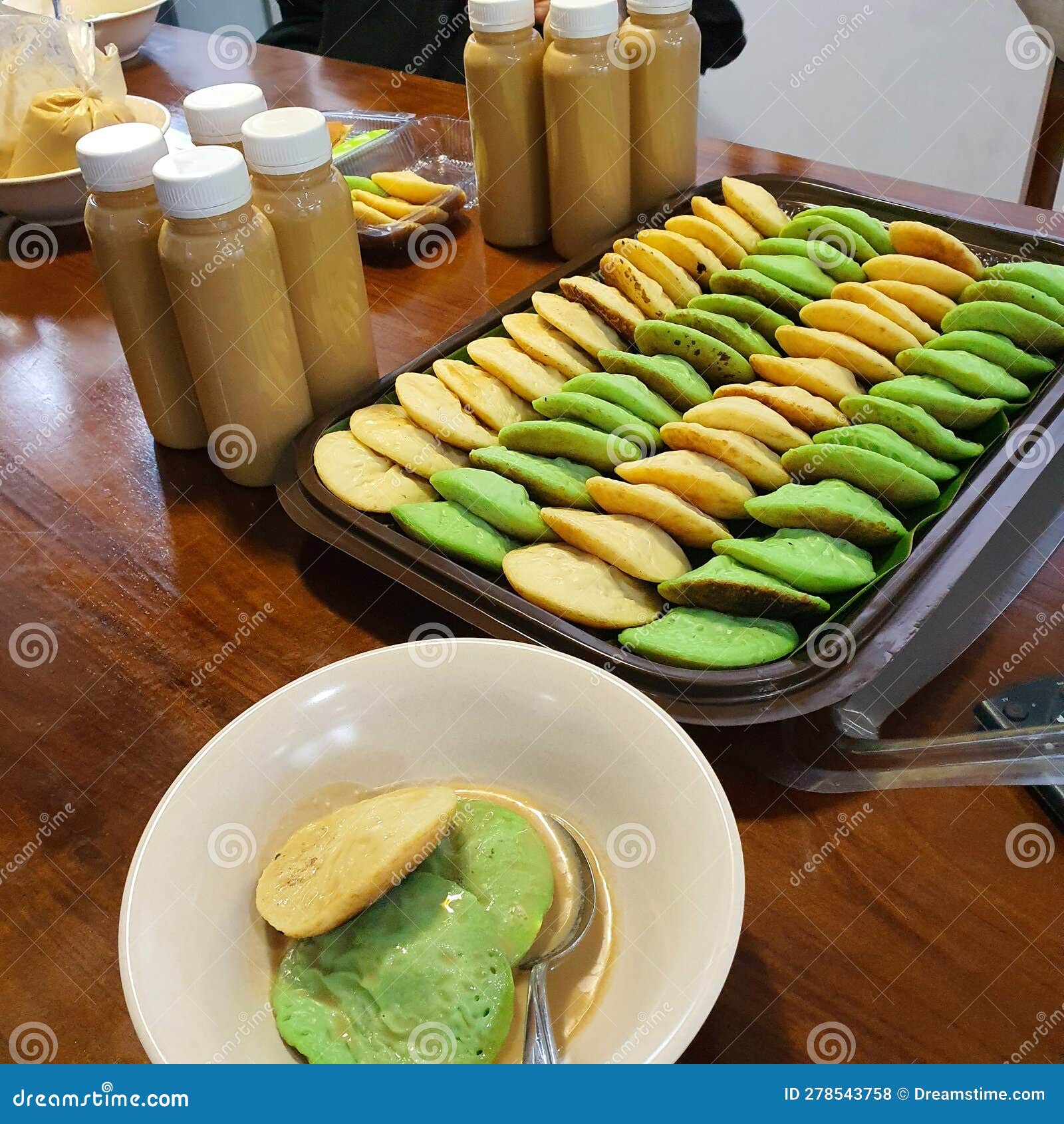 Center of Java& X27;s Traditional Food Called Serabi Stock Photo ...