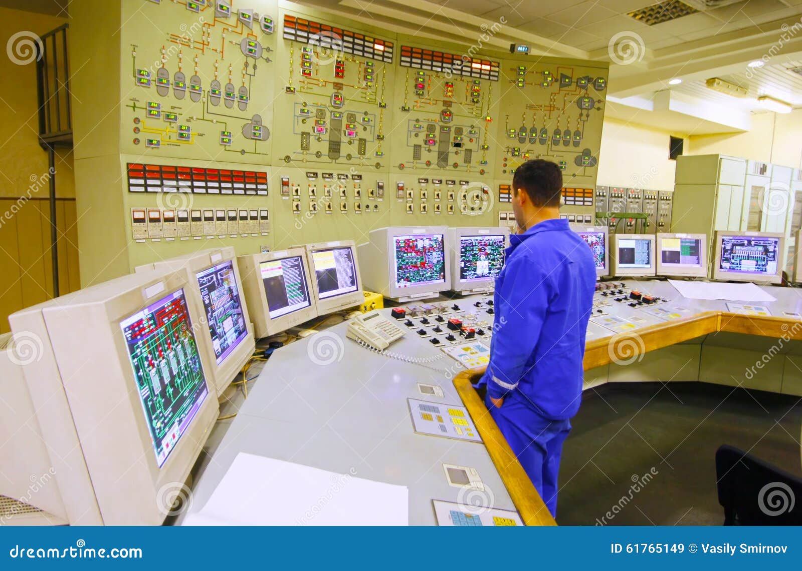 Center Management Power Station Editorial Stock Image - Image of ...