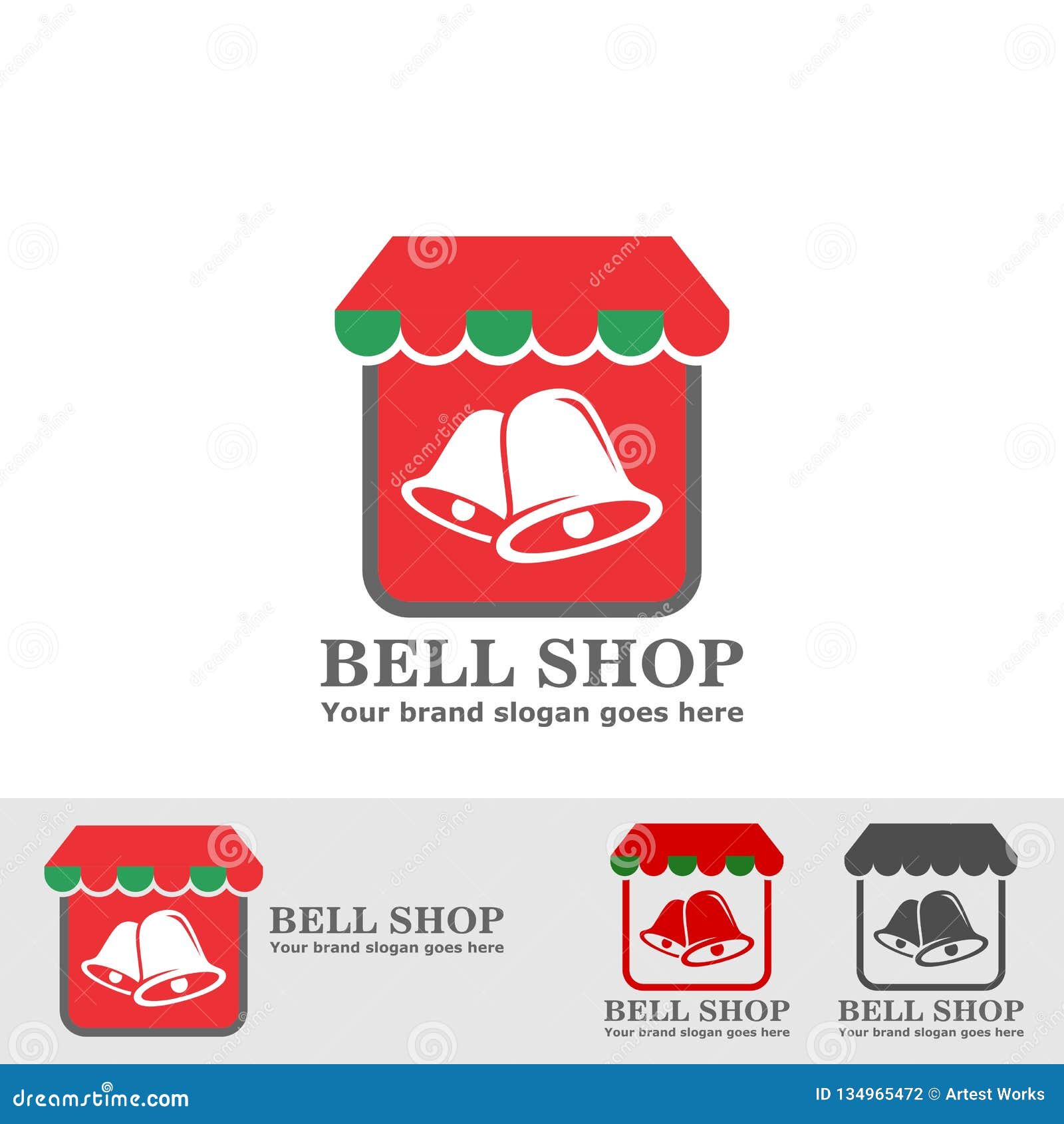 Bell shop logo stock vector. Illustration of classic - 134965472