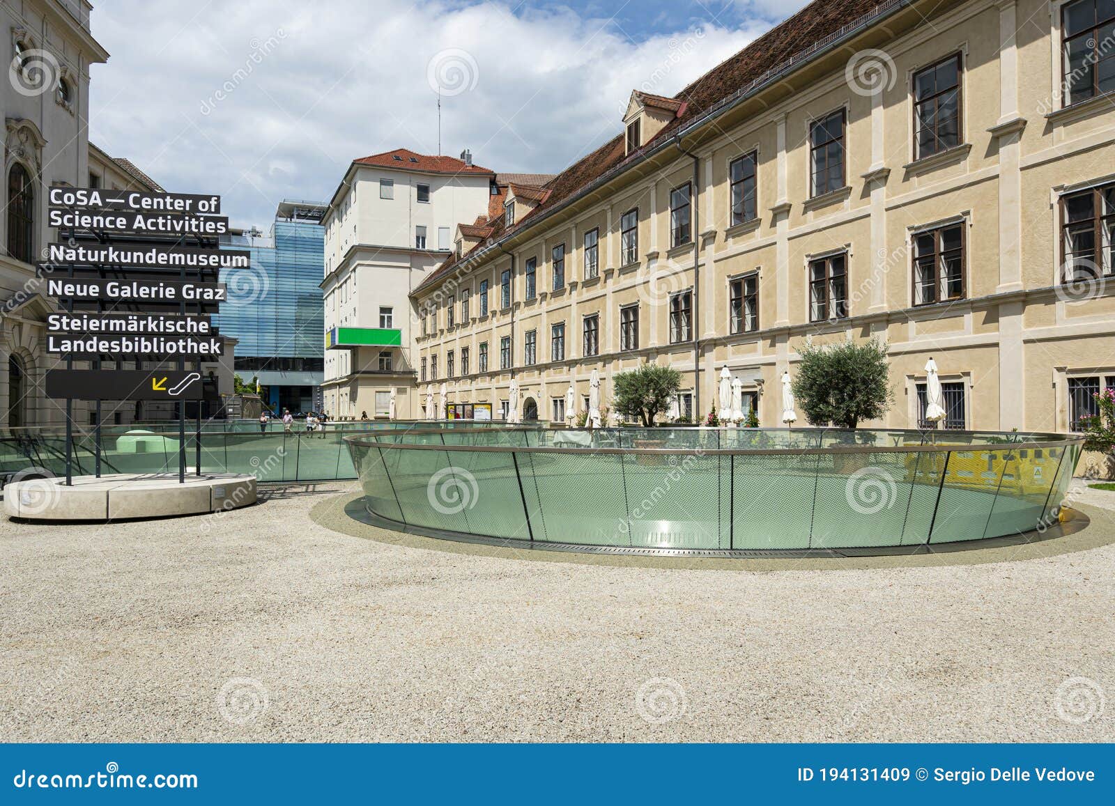 The Center of Science Activities in Graz Editorial Stock Image - Image ...