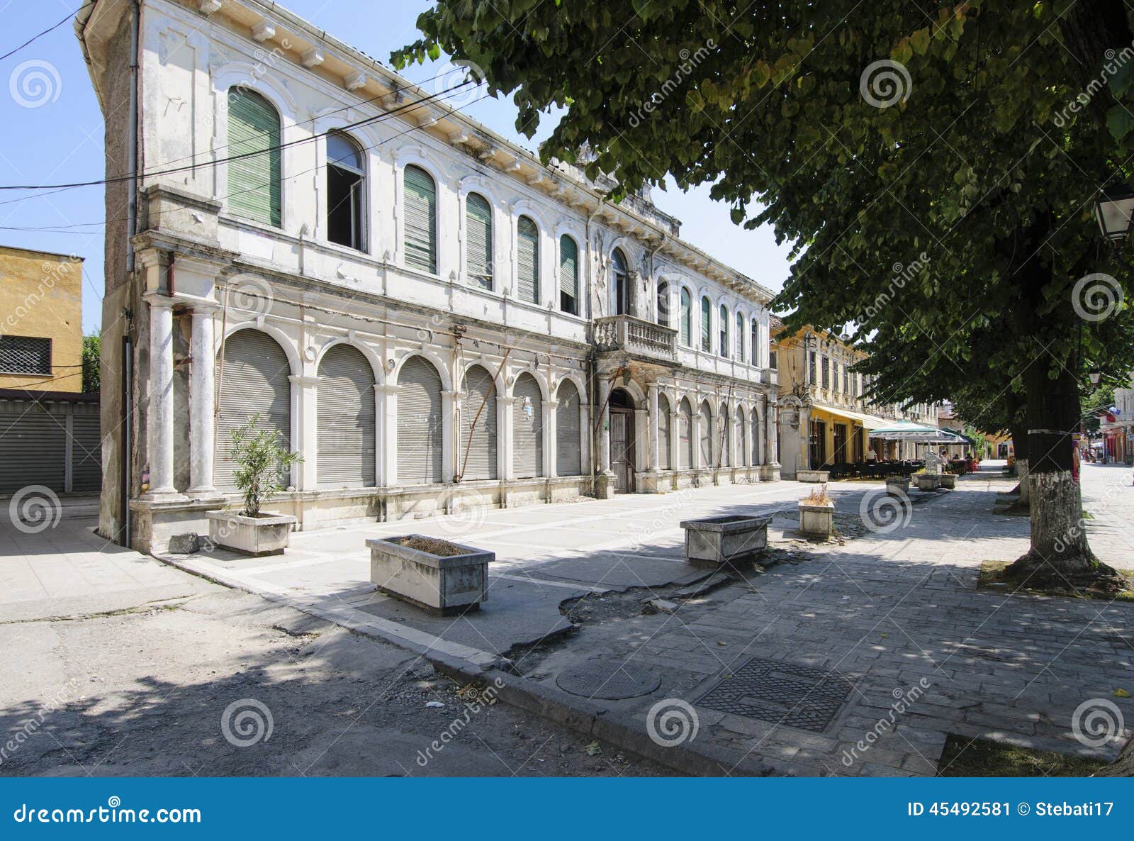 Center of Shkoder Albania Europe Editorial Photo - Image of center ...