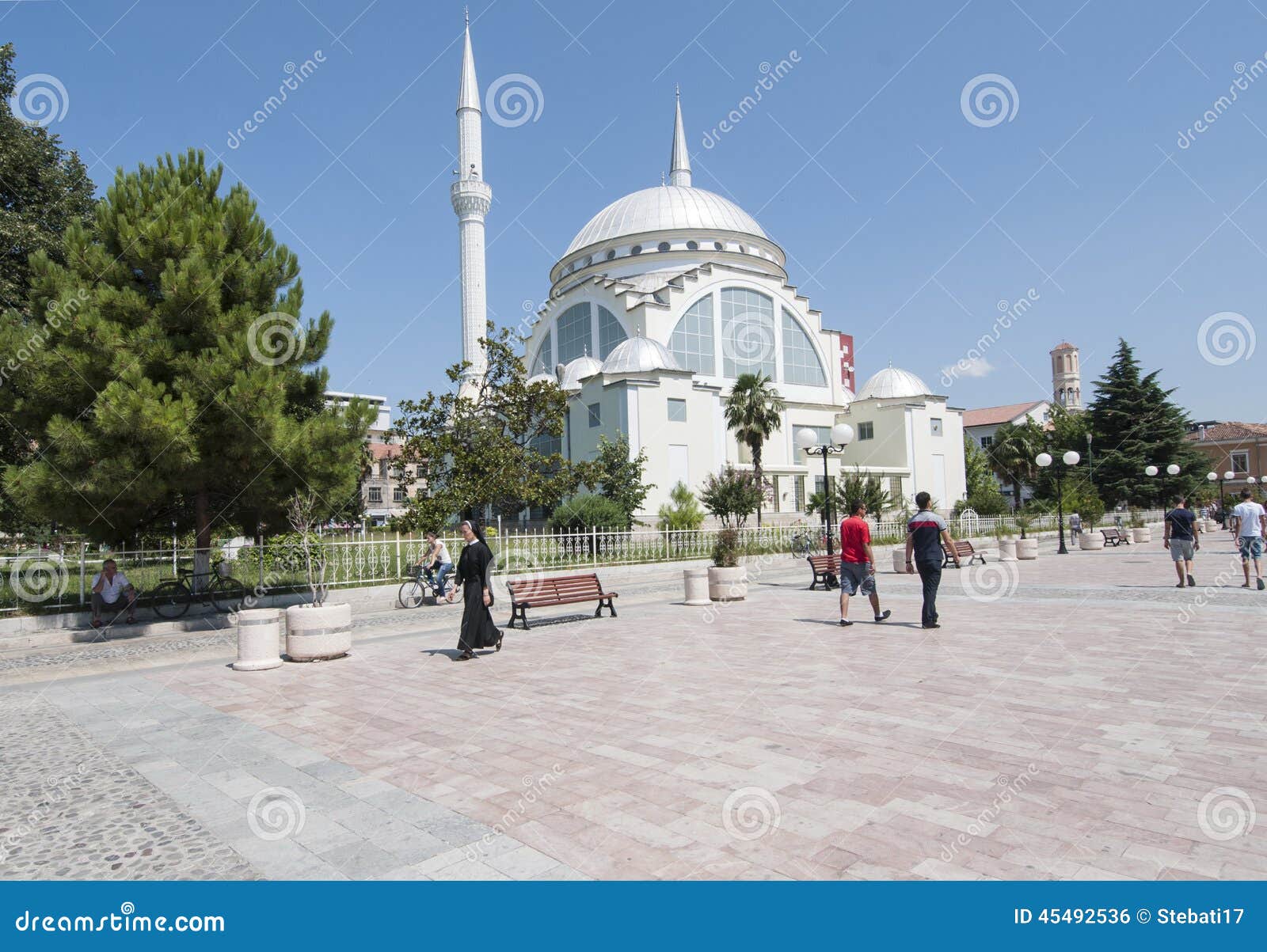 Center of Shkoder Albania Europe Editorial Photo - Image of including ...