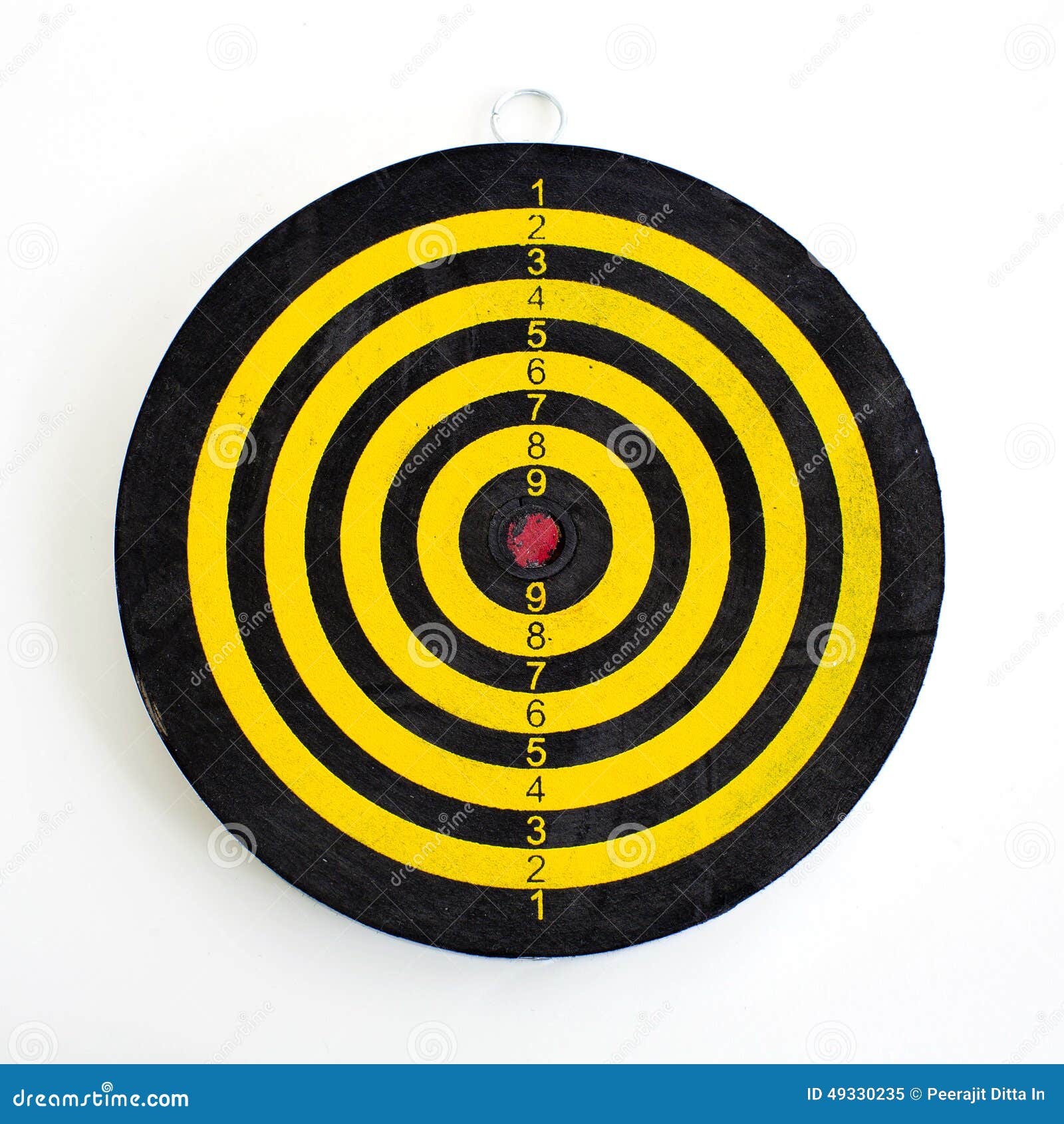 Center of target on white stock image. Image of intention - 49330235