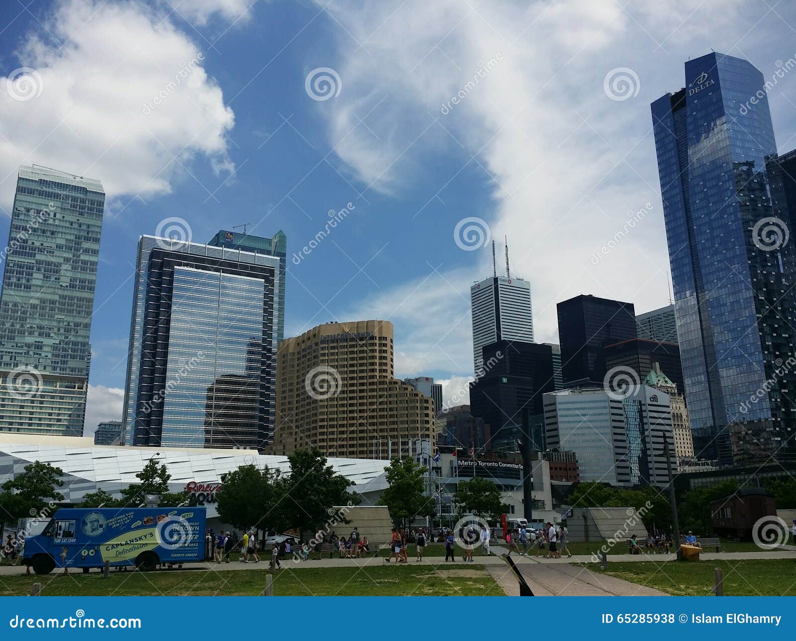 Center of Toronto, Canada editorial stock photo. Image of toronto ...