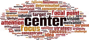 Center word cloud stock vector. Illustration of company - 271688162