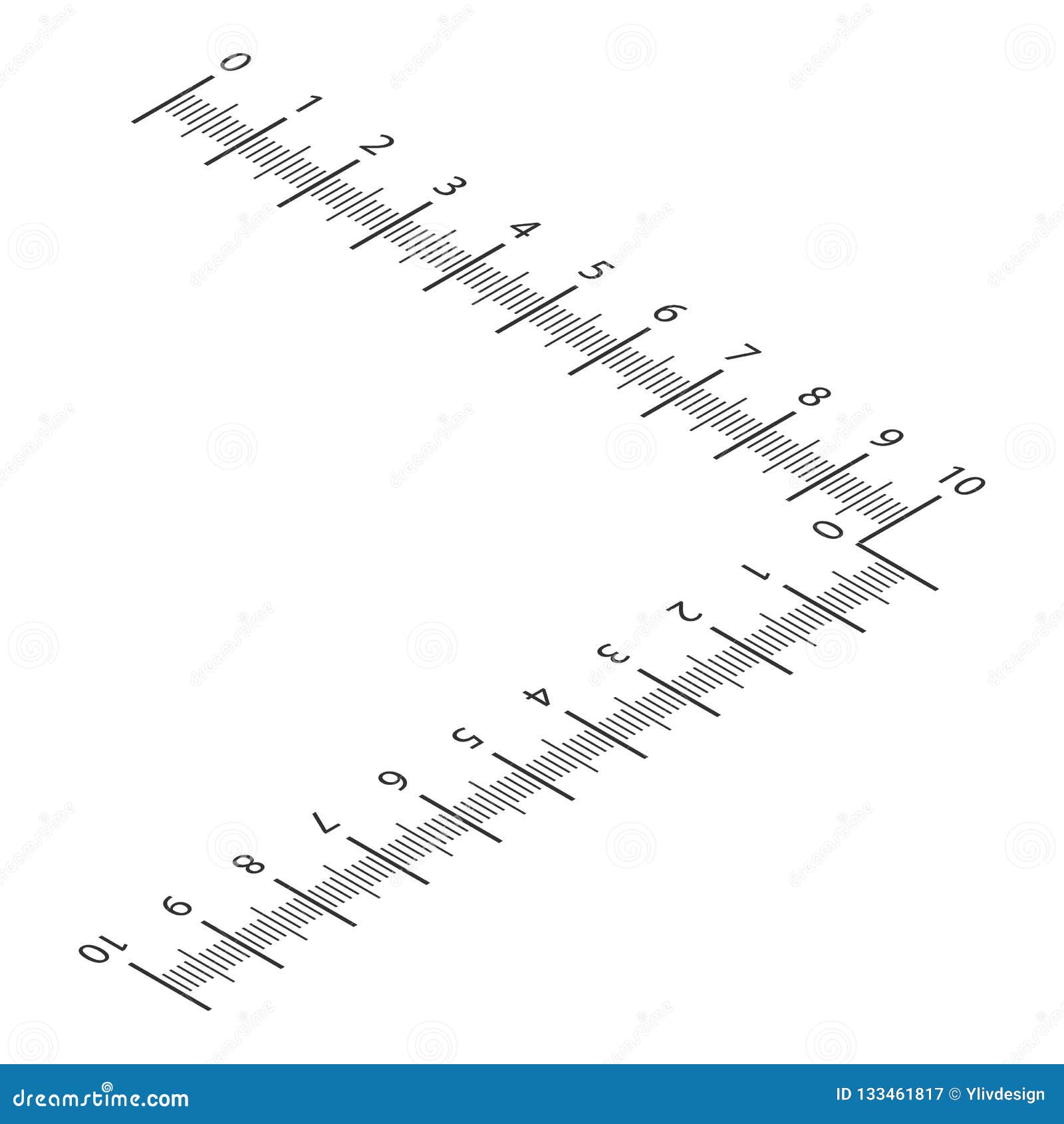 Centimeter Isometric 3d Icon Vector Illustration | CartoonDealer.com ...