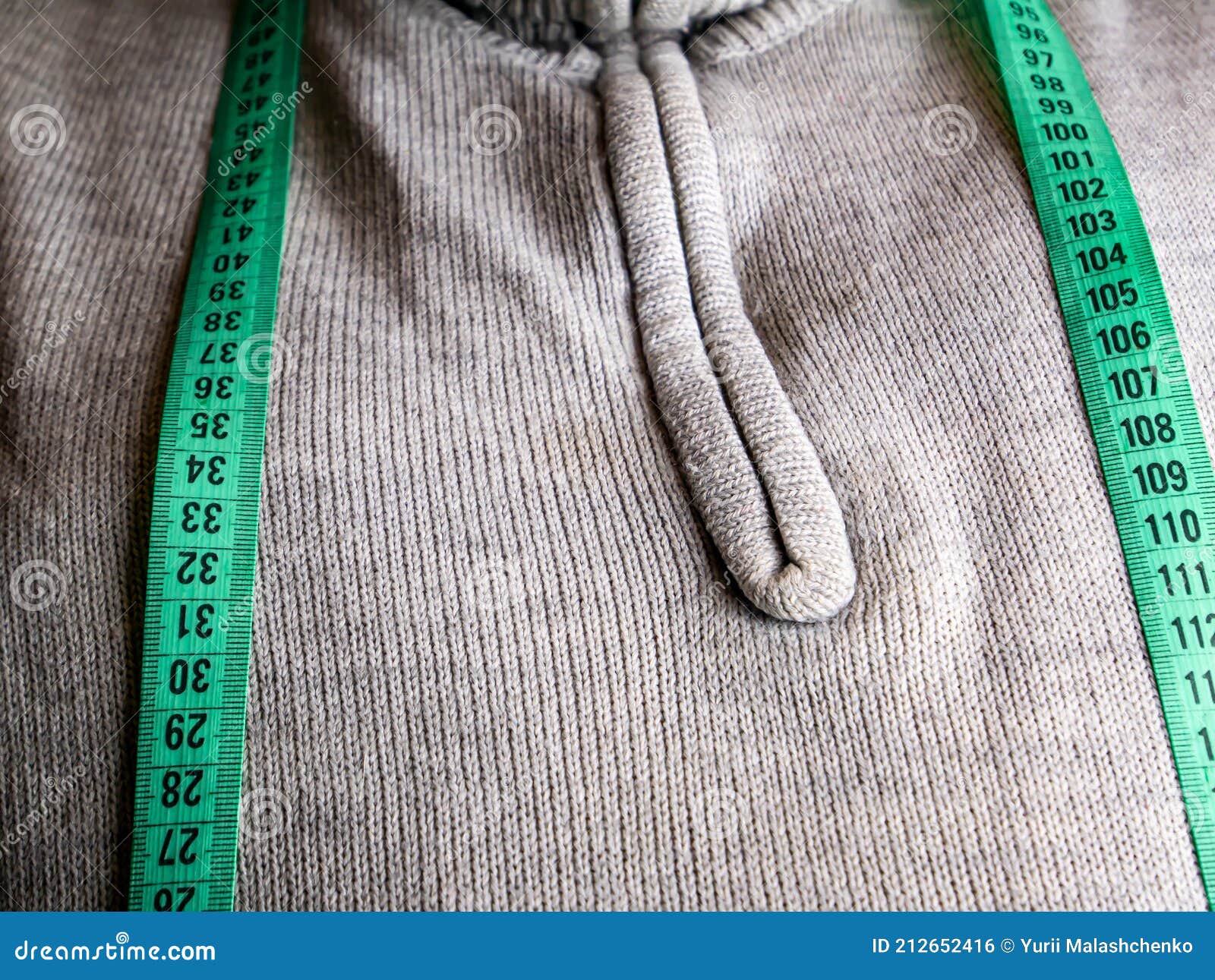 A Centimeter is a Tailor`s Tool for Measuring when Sewing Stock Photo ...