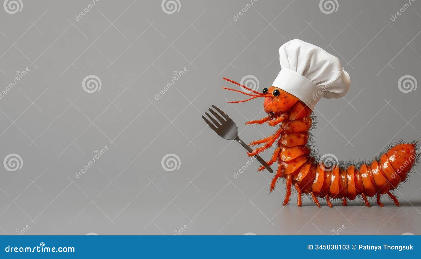 A Humorous Centipede Peers Through A Ripped Hole In A Contrast Pastel ...