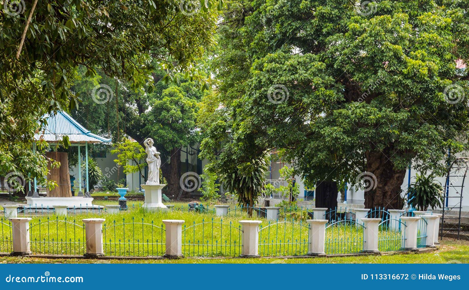 Palace in Surakarta, Java, Indoensia Stock Photo - Image of javanese ...