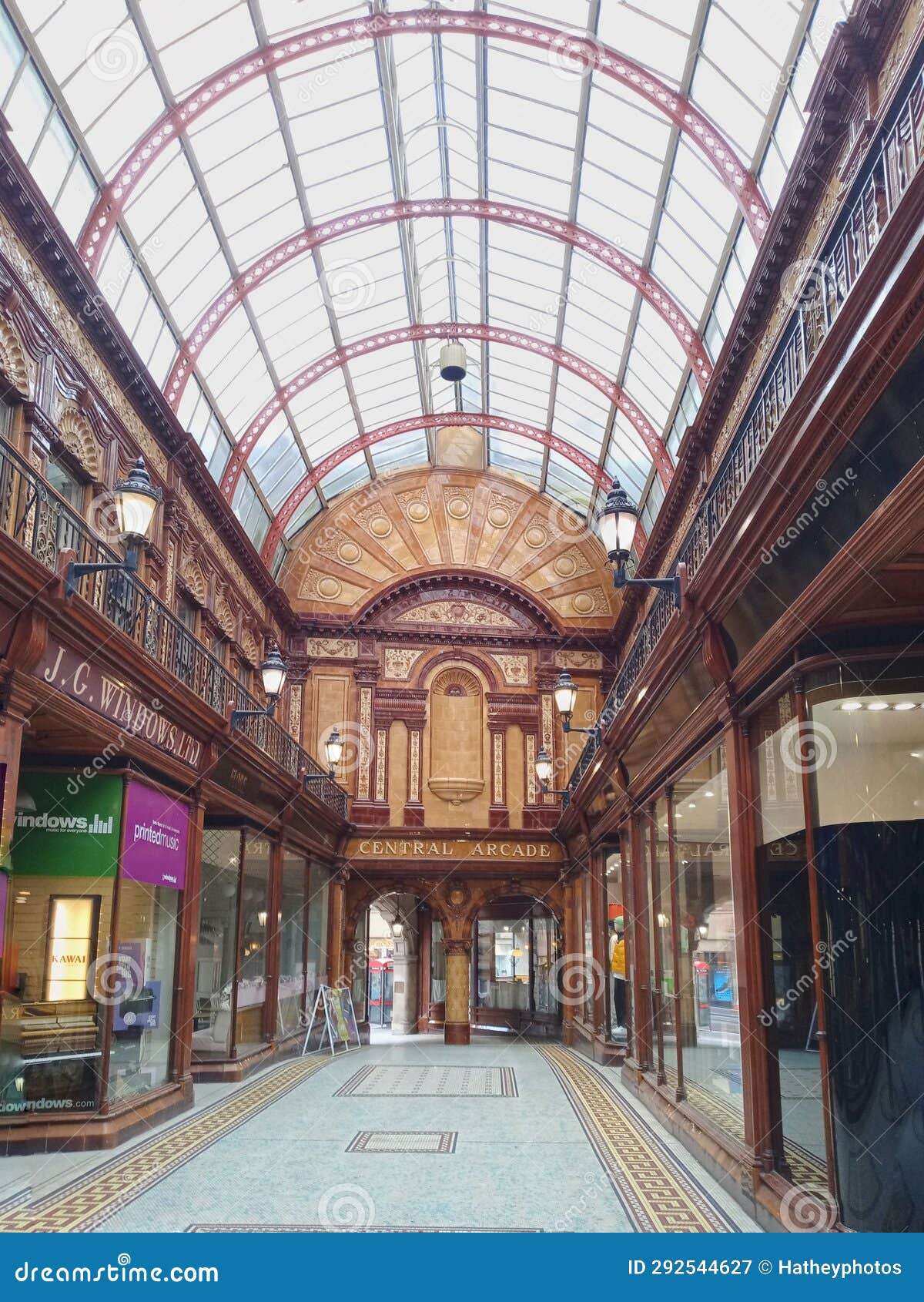 Central Arcade, Newcastle upon Tyne, October 2023 Editorial Photography ...