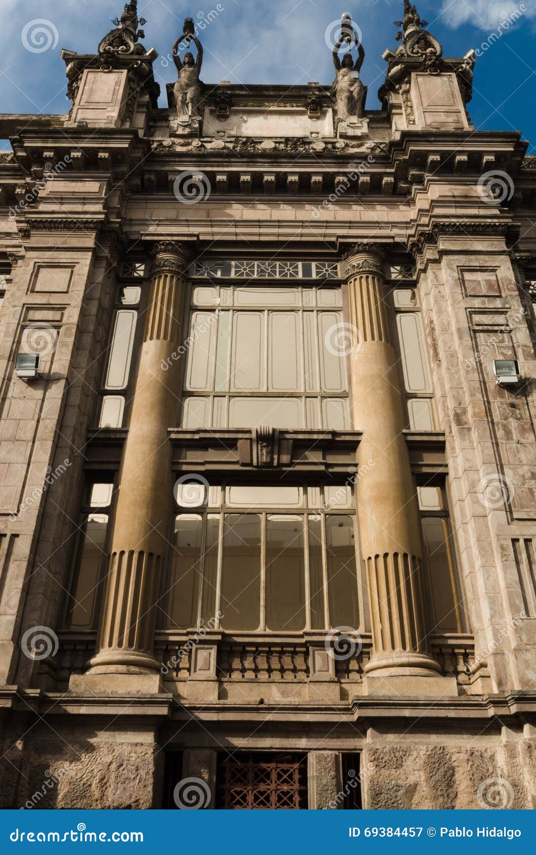 Central Bank of Equator Country, Beautifull Architecture with Big ...