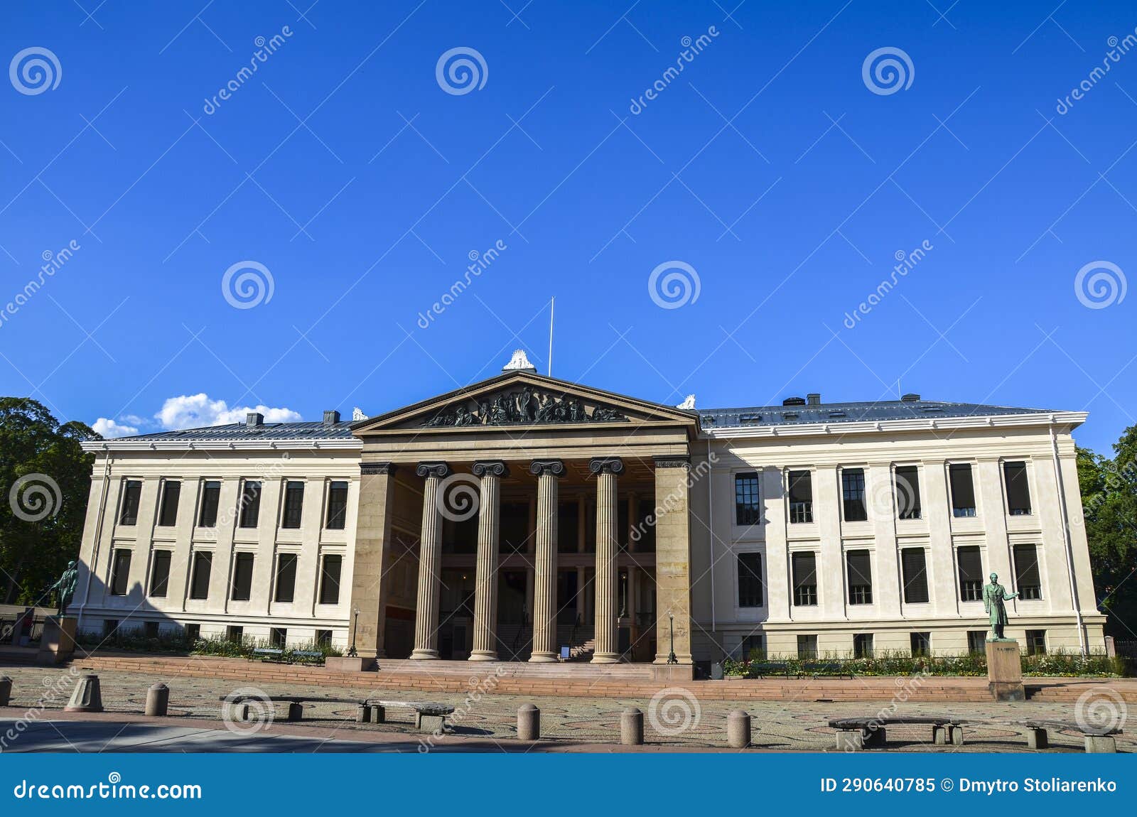 The Central Building of the University of Oslo, is the Oldest and ...